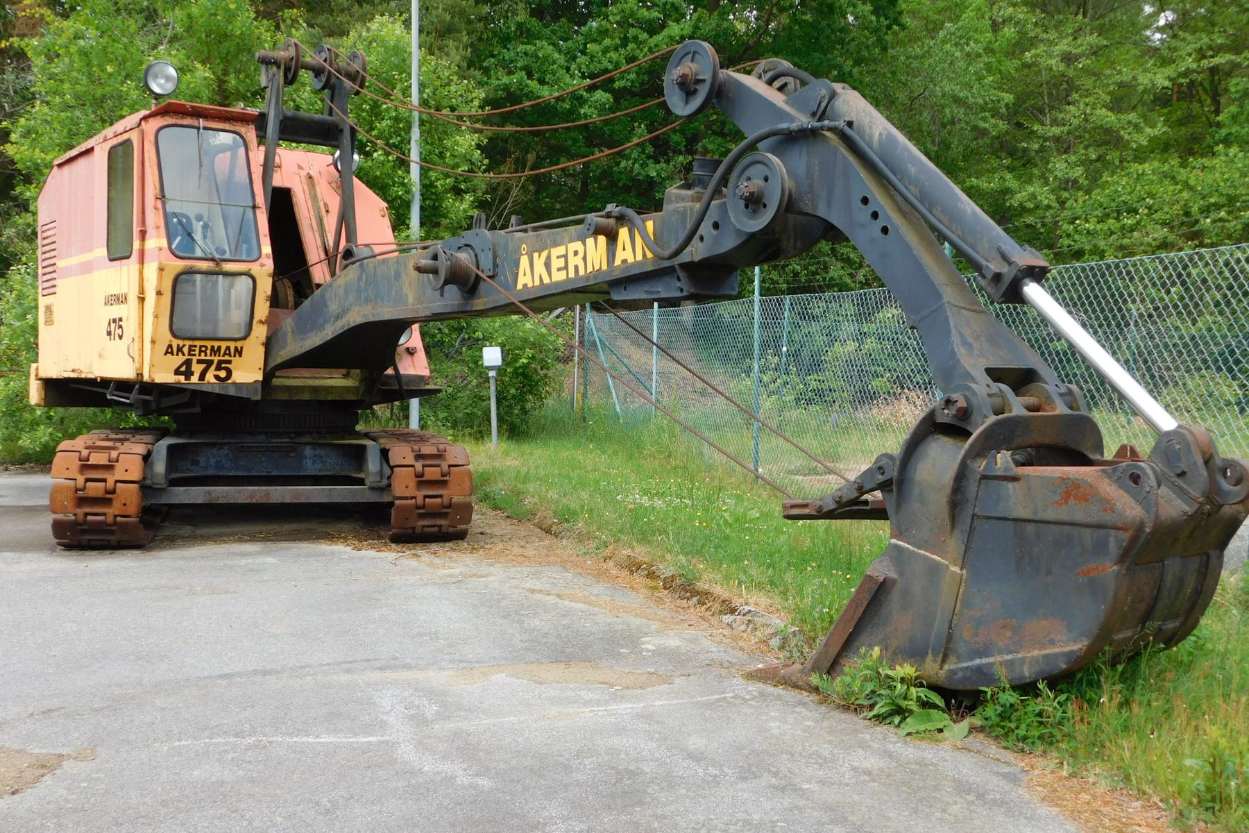 Åkerman 475 Lingrävare (med brytskopa) — ca 1960-63 på Bilweb Auctions