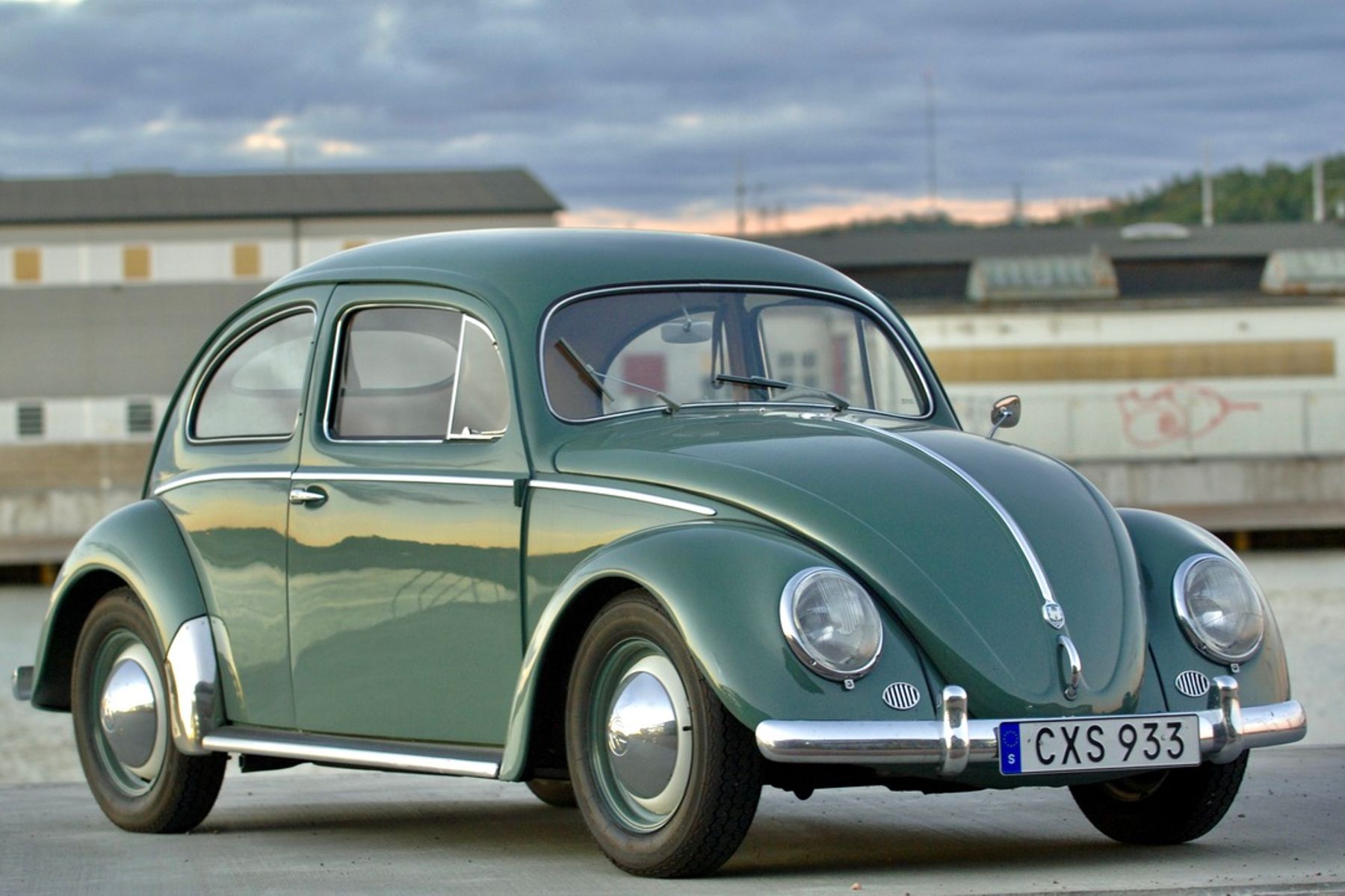 Volkswagen Typ 1 oval bubbla 1200 34hp — 1957 på Bilweb Auctions