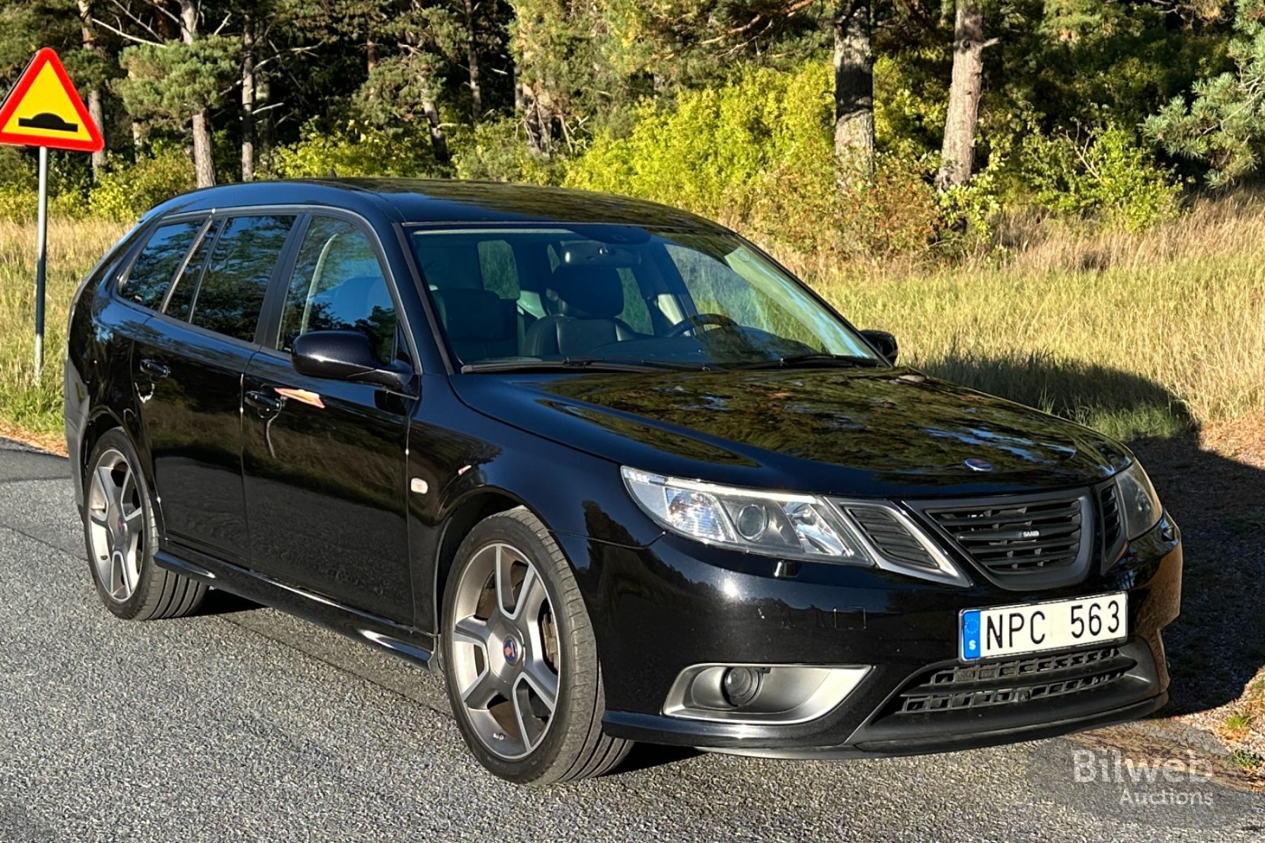 Saab 9-3 Turbo X SportCombi 2,8 V6 — 2008 på Bilweb Auctions