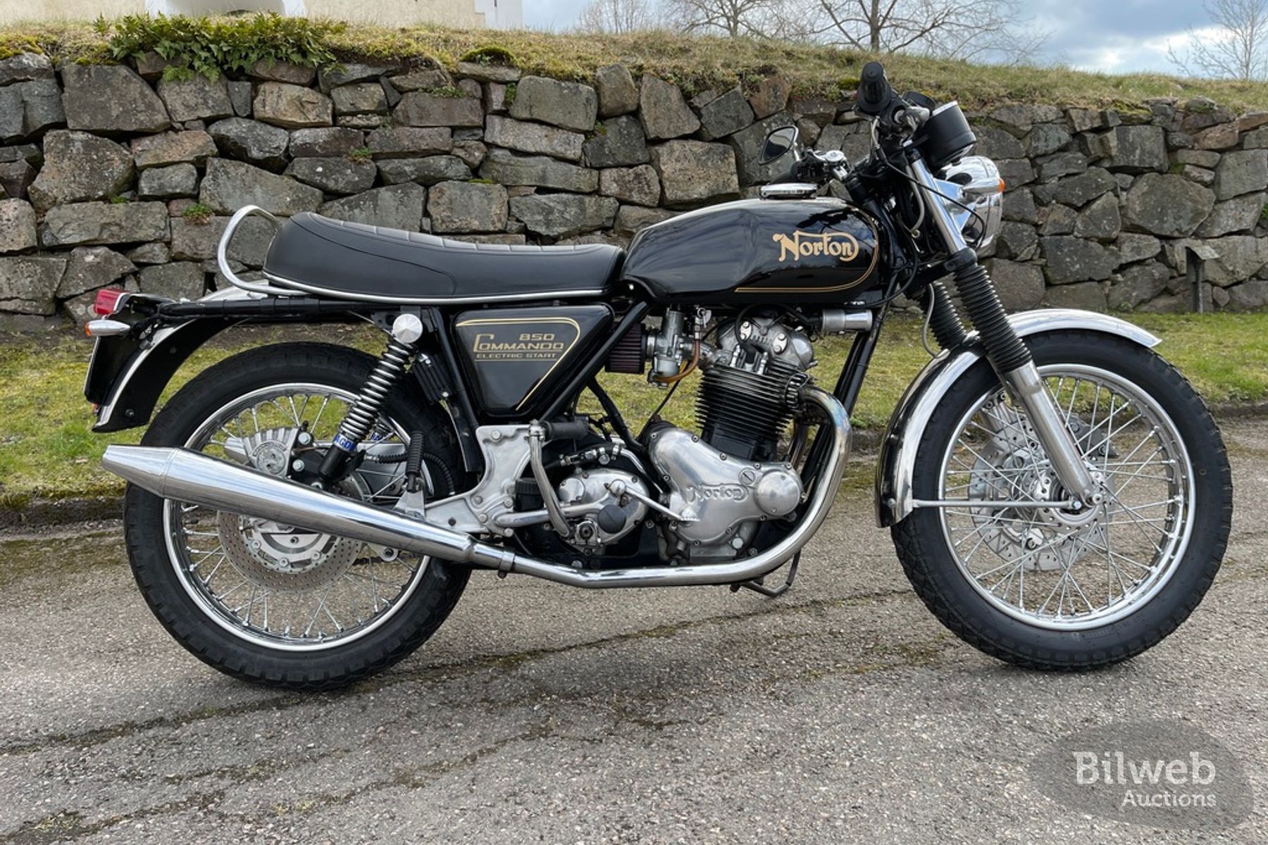 Norton Commando MK3 850cc — 1975 på Bilweb Auctions