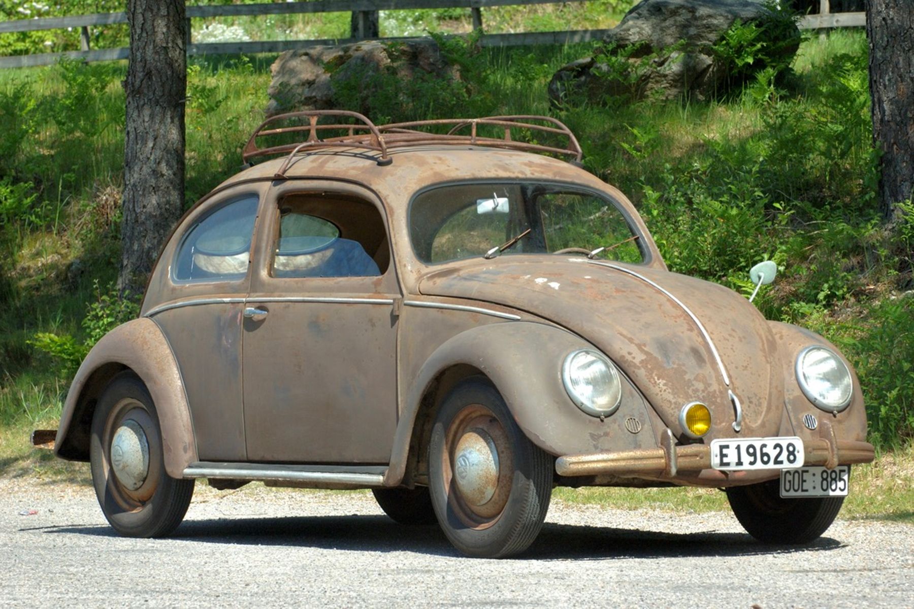 Volkswagen Typ1 Bubbla Split Window — 1950 on Bilweb Auctions