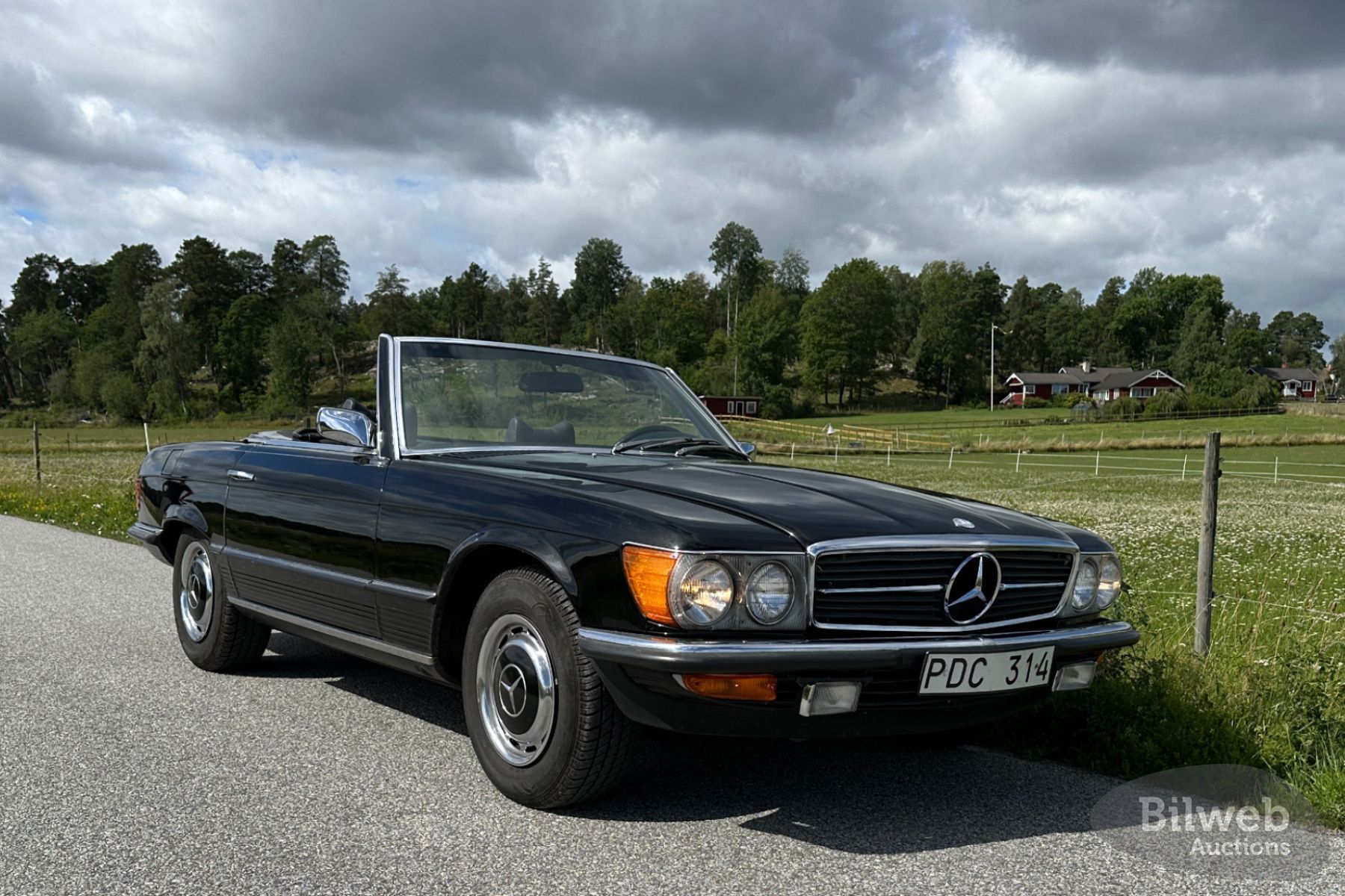 Mercedes Benz 450 SL R107 V8 — 1973 på Bilweb Auctions