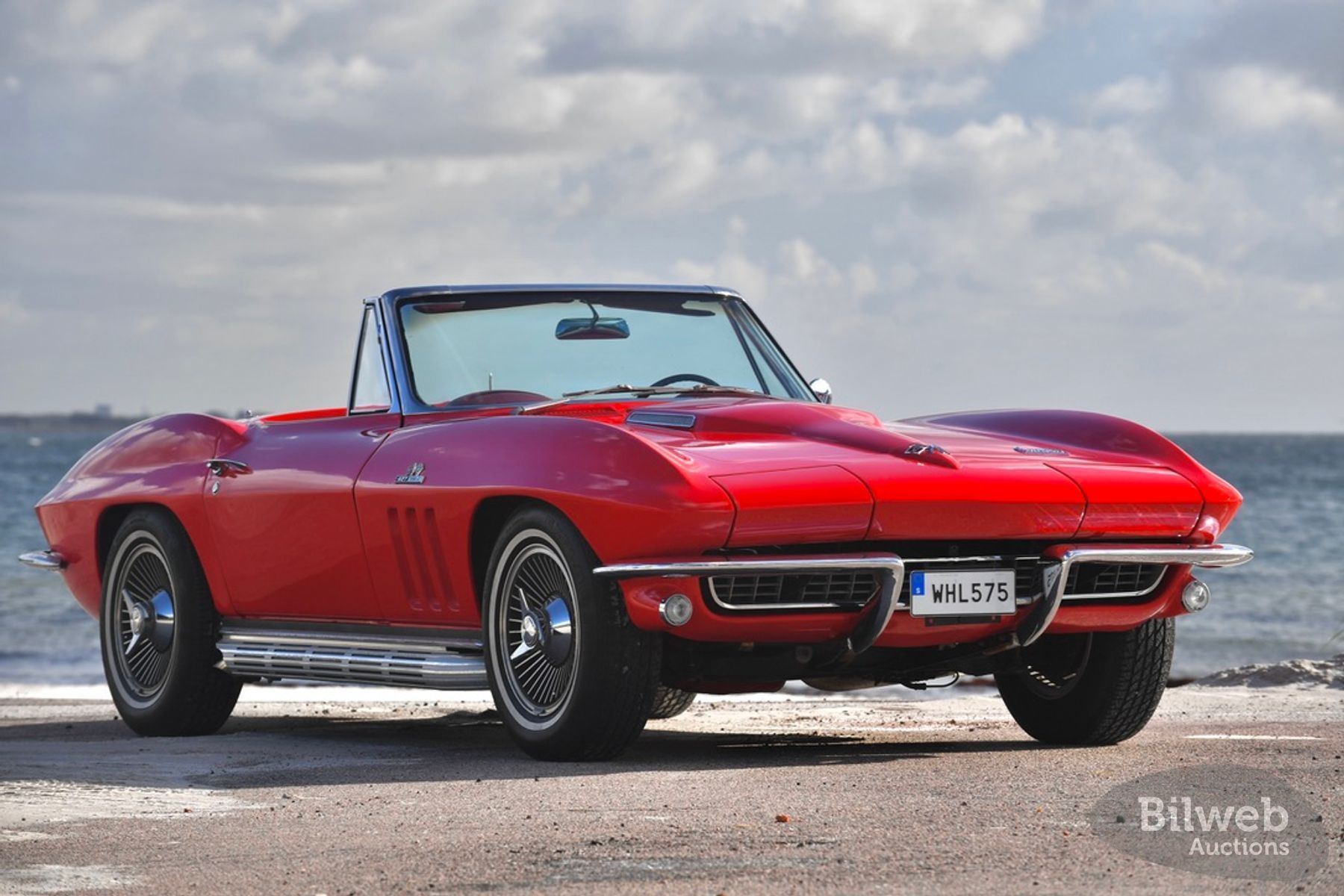 Chevrolet Corvette C2 Stingray Cabriolet 427 Turbo Jet — 1966 på Bilweb ...