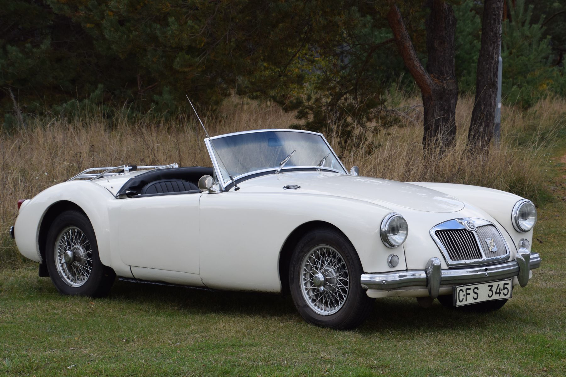 MG MGA 1500 Roadster — 1957 på Bilweb Auctions