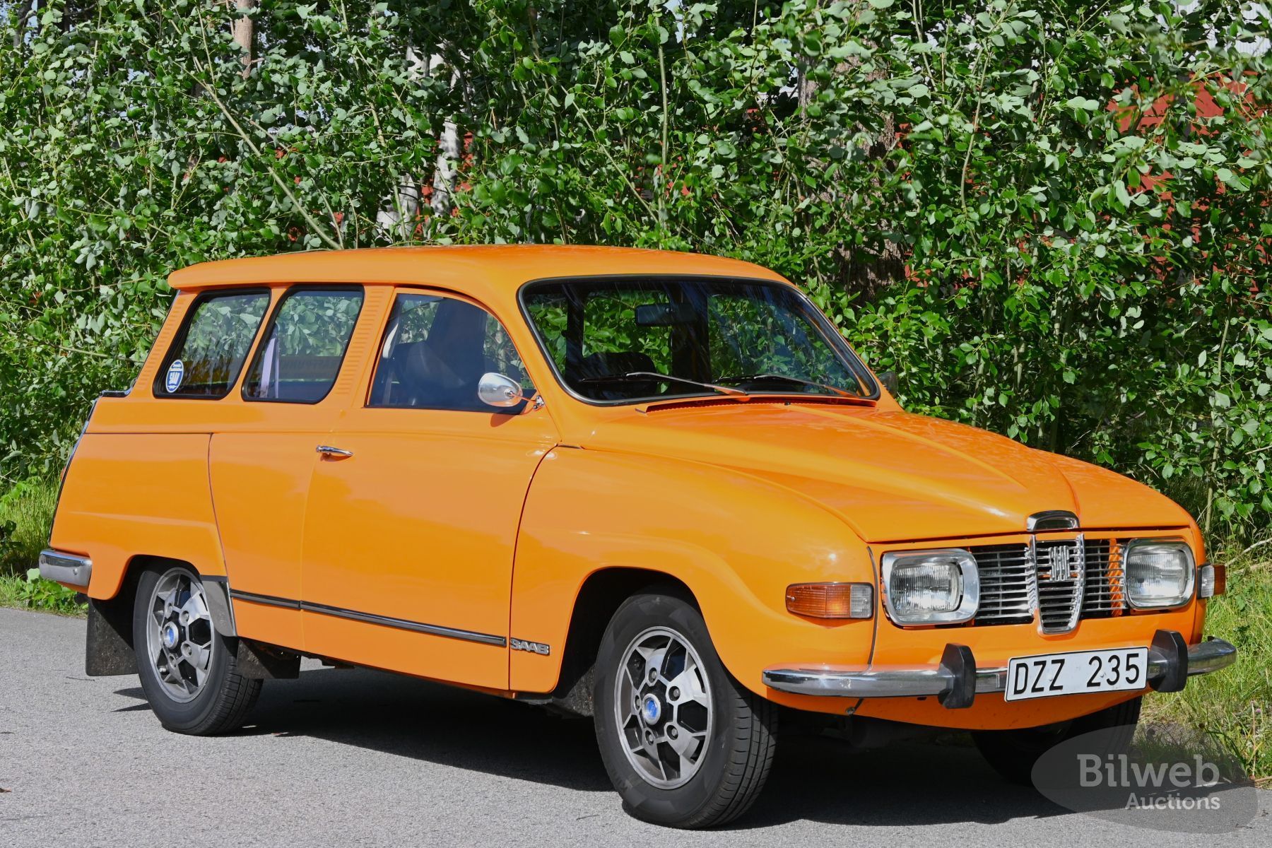 Saab 95 V4 1.5 L — 1974 på Bilweb Auctions