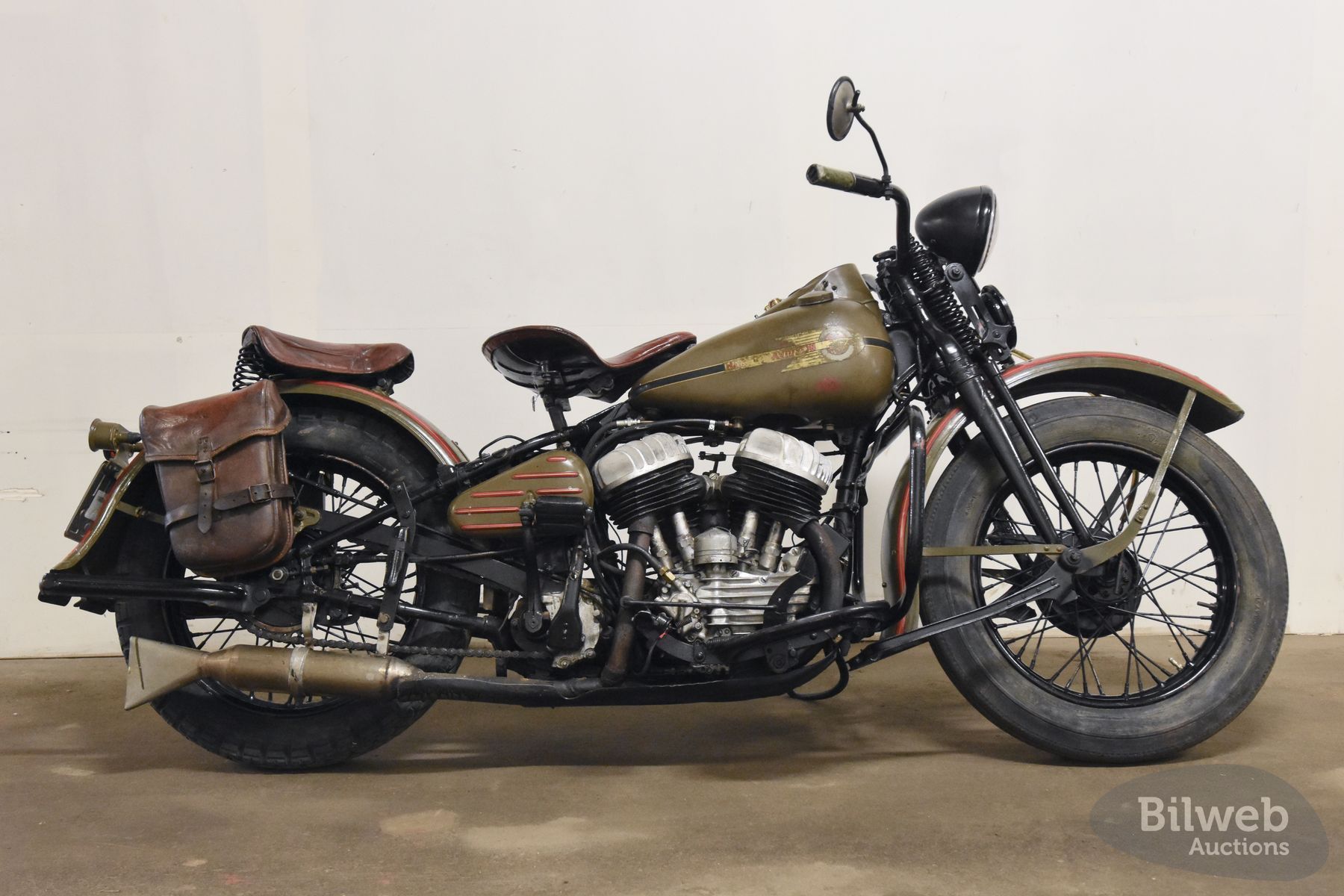 Harley-Davidson 42 WLC 750cc — 1942 på Bilweb Auctions