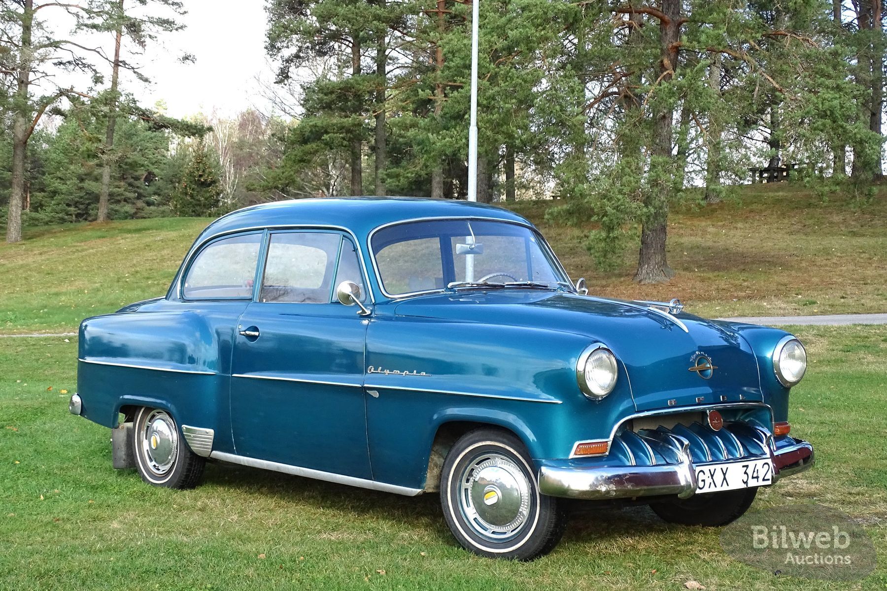 Opel Olympia Rekord 1,5 — 1953 på Bilweb Auctions