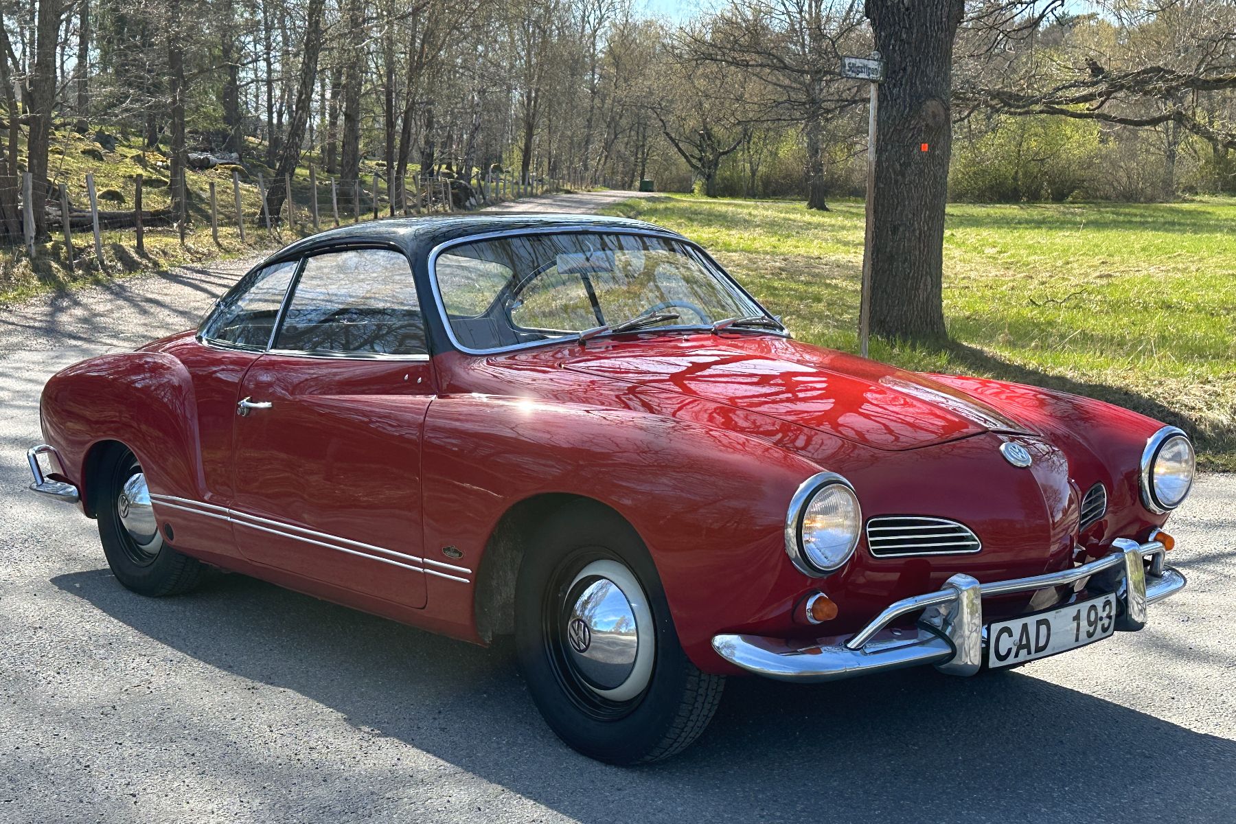 Volkswagen Karmann Ghia — 1963 på Bilweb Auctions