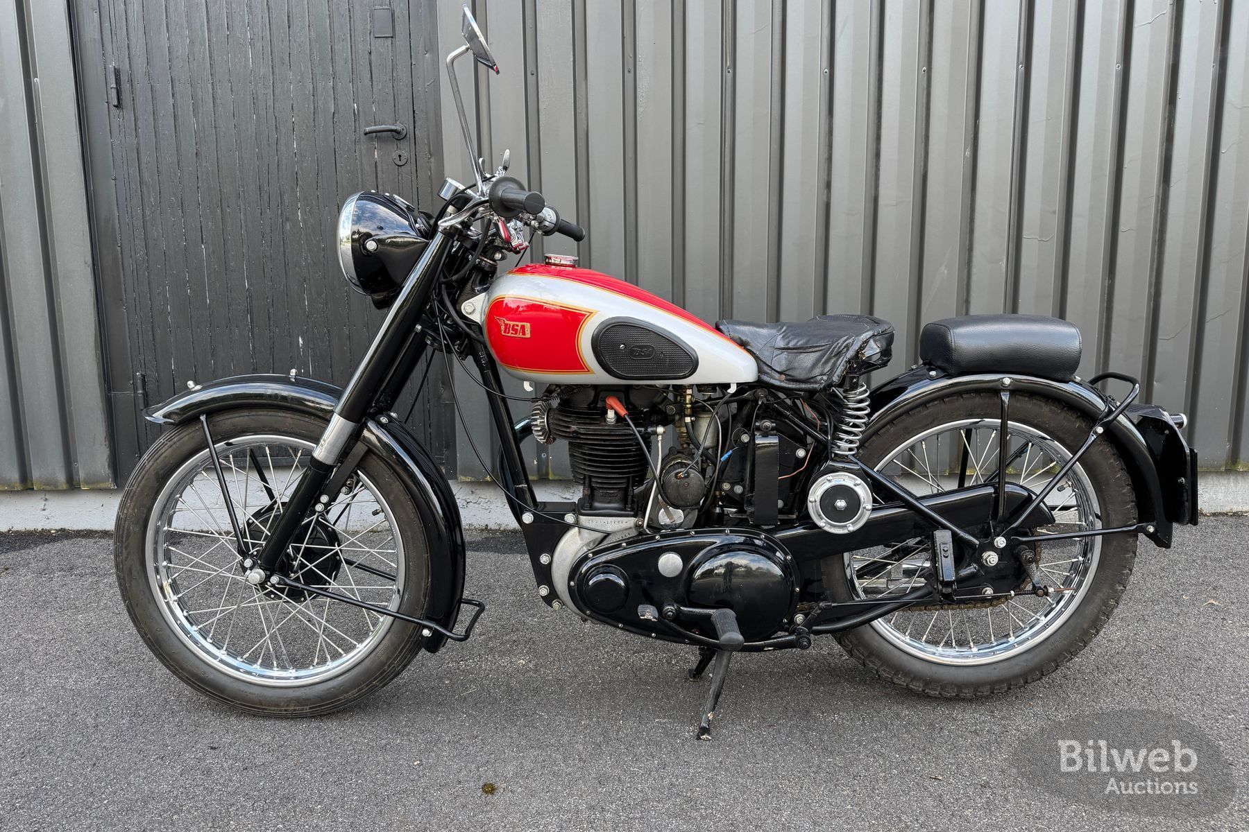 BSA B33 500cc — 1952 på Bilweb Auctions