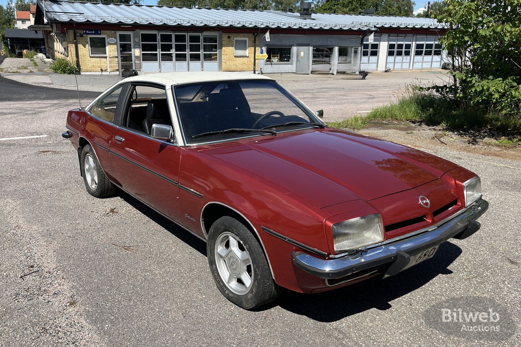 Opel Manta 1,9S Berlinetta — 1977 på Bilweb Auctions