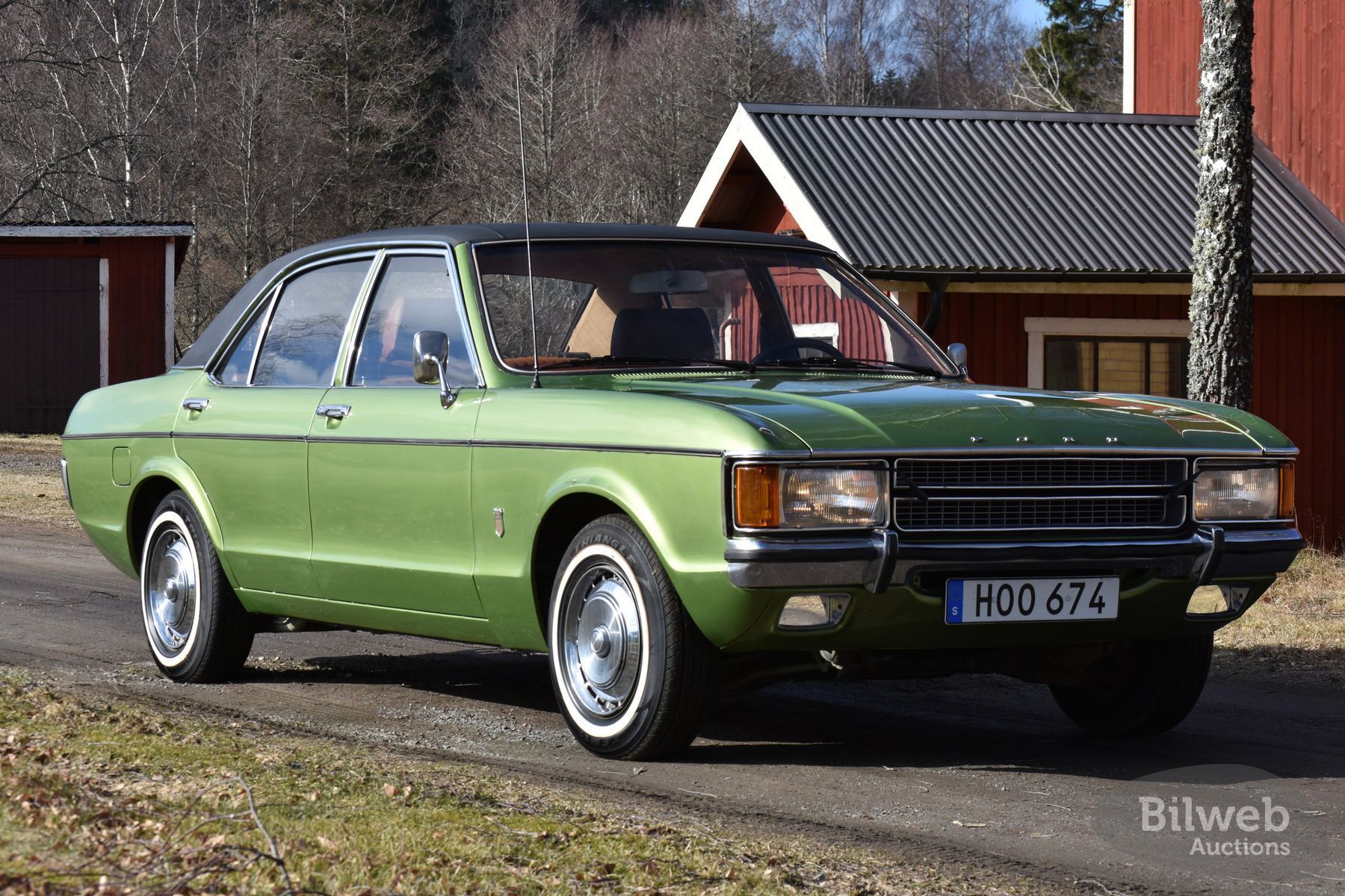 Ford Consul L Delux 2.3 V6 — 1975 on Bilweb Auctions