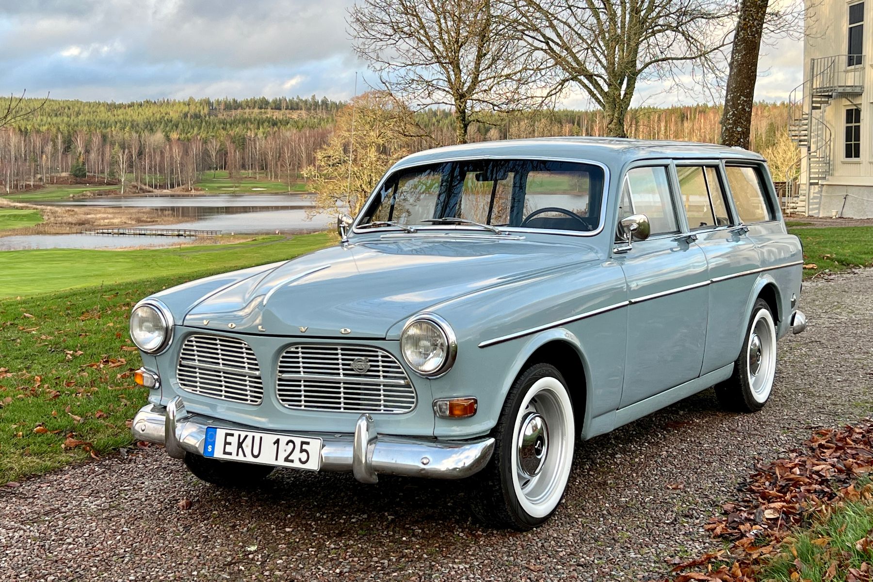 Volvo Amazon 221 Herrgårdsvagn B18 — 1965 på Bilweb Auctions
