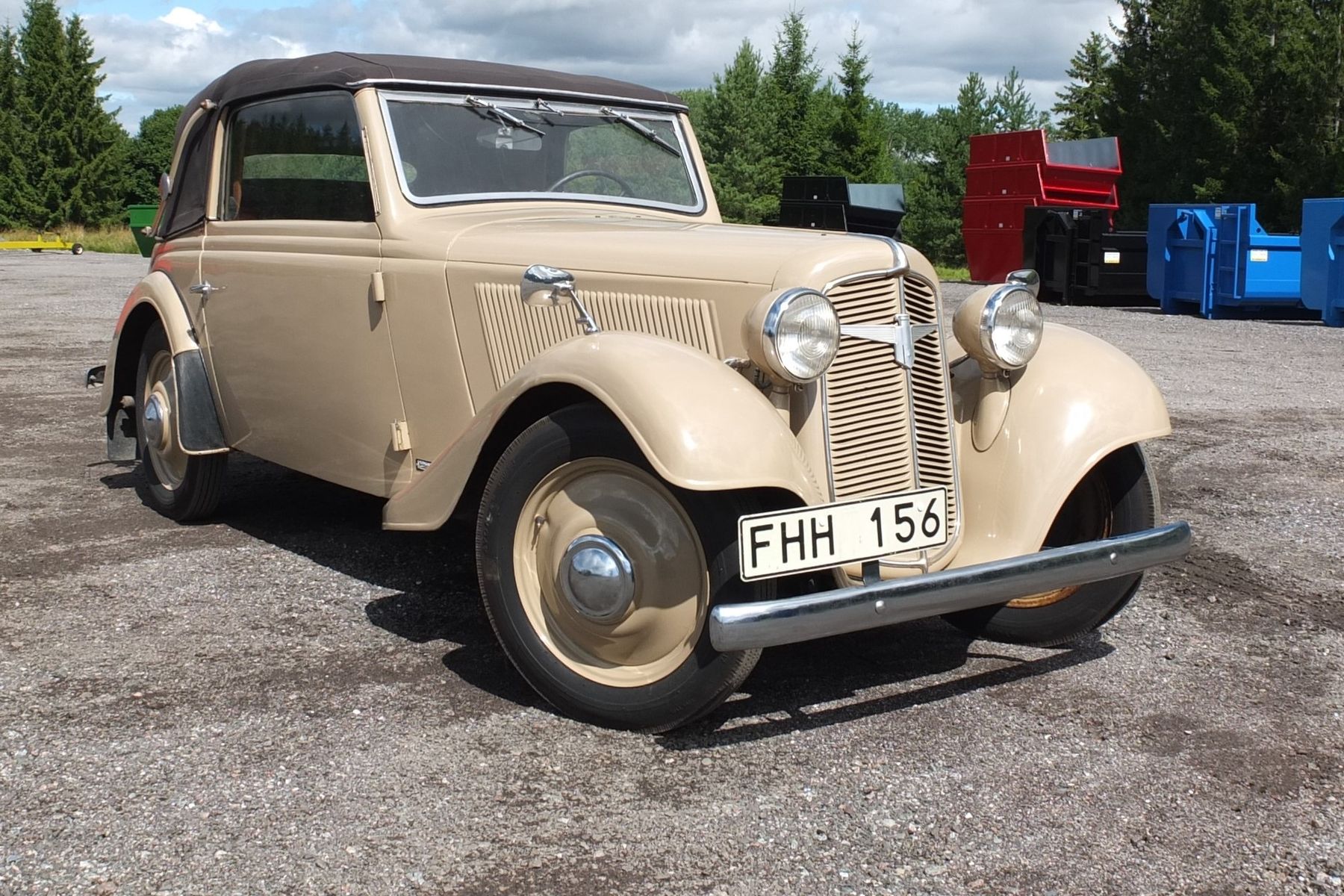 Adler Trumpf Junior cab 988 cc — 1937 på Bilweb Auctions