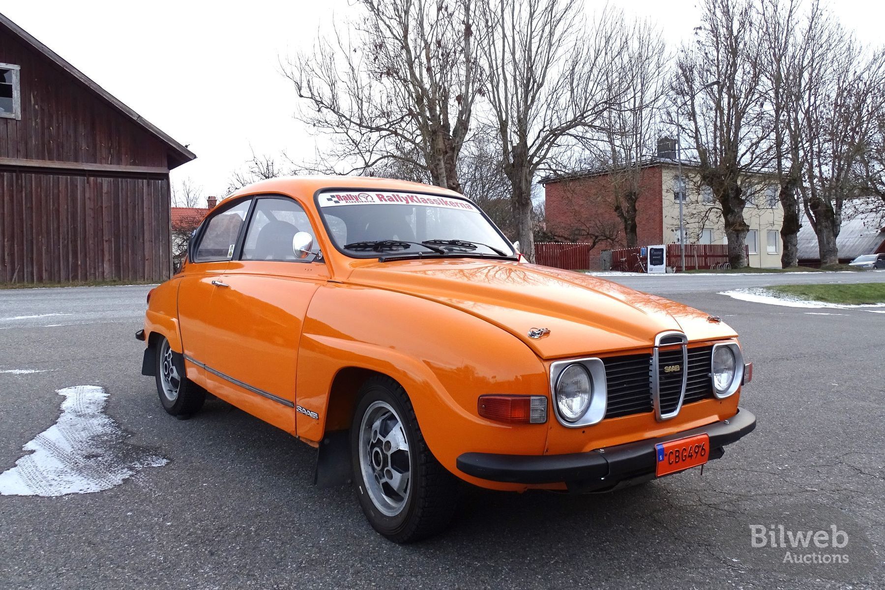 SAAB 96 V4 Rally 1840cc App-K — 1970 på Bilweb Auctions