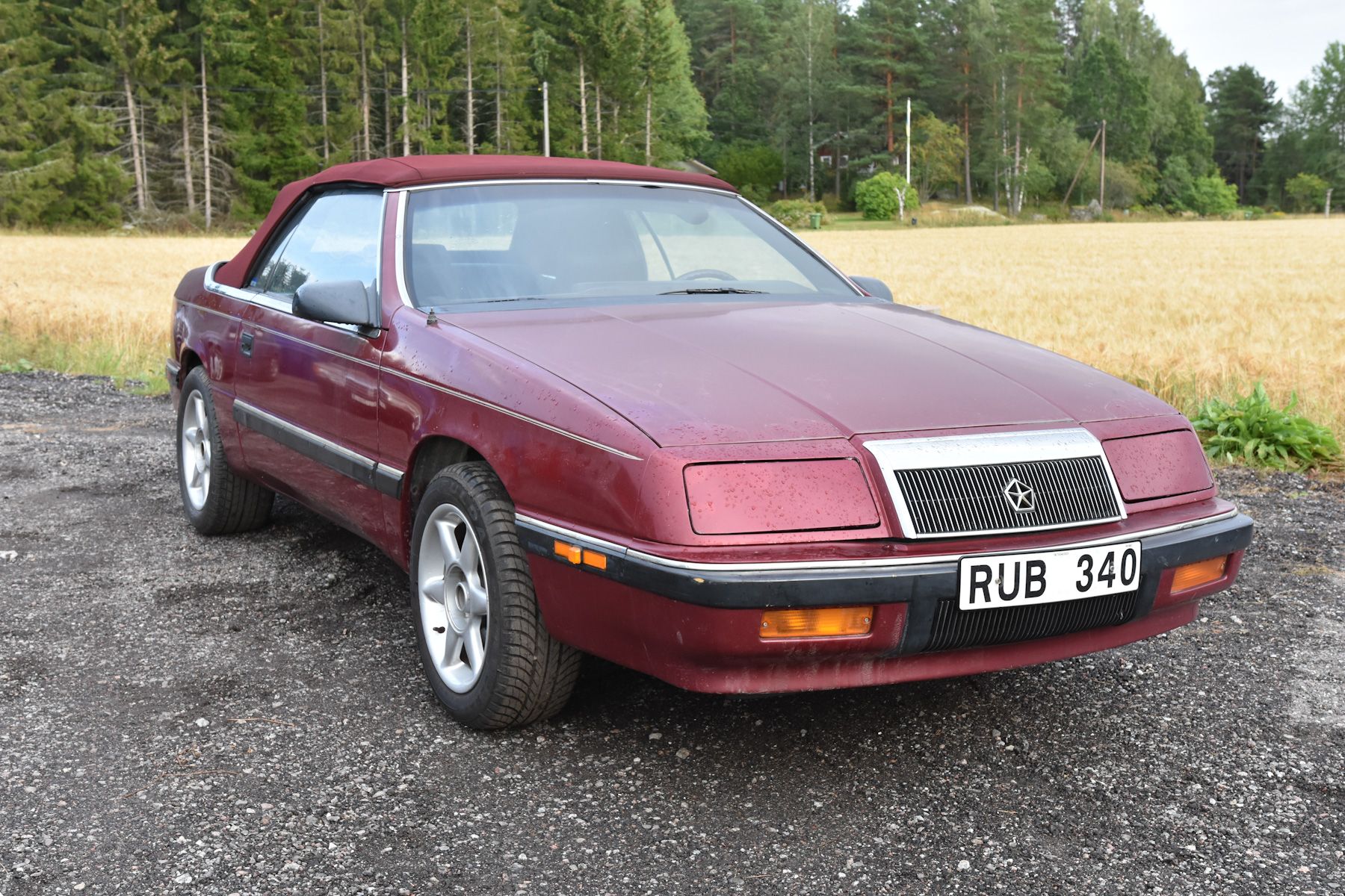 Chrysler Le Baron Cabriolet 2,2 Turbo — 1988 on Bilweb Auctions