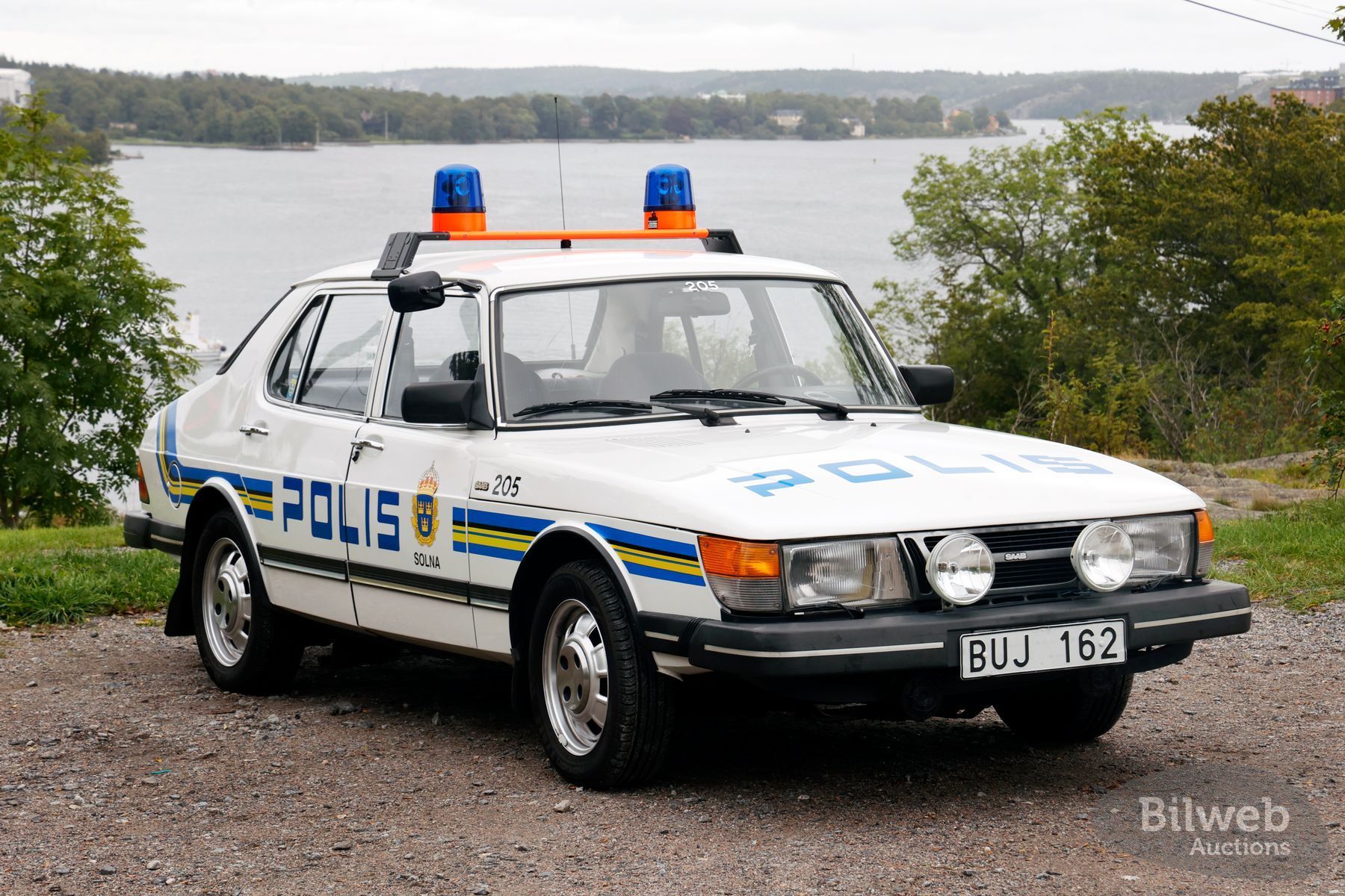 SAAB 900 GLi Polisbil 2,0 insprutning — 1984 på Bilweb Auctions