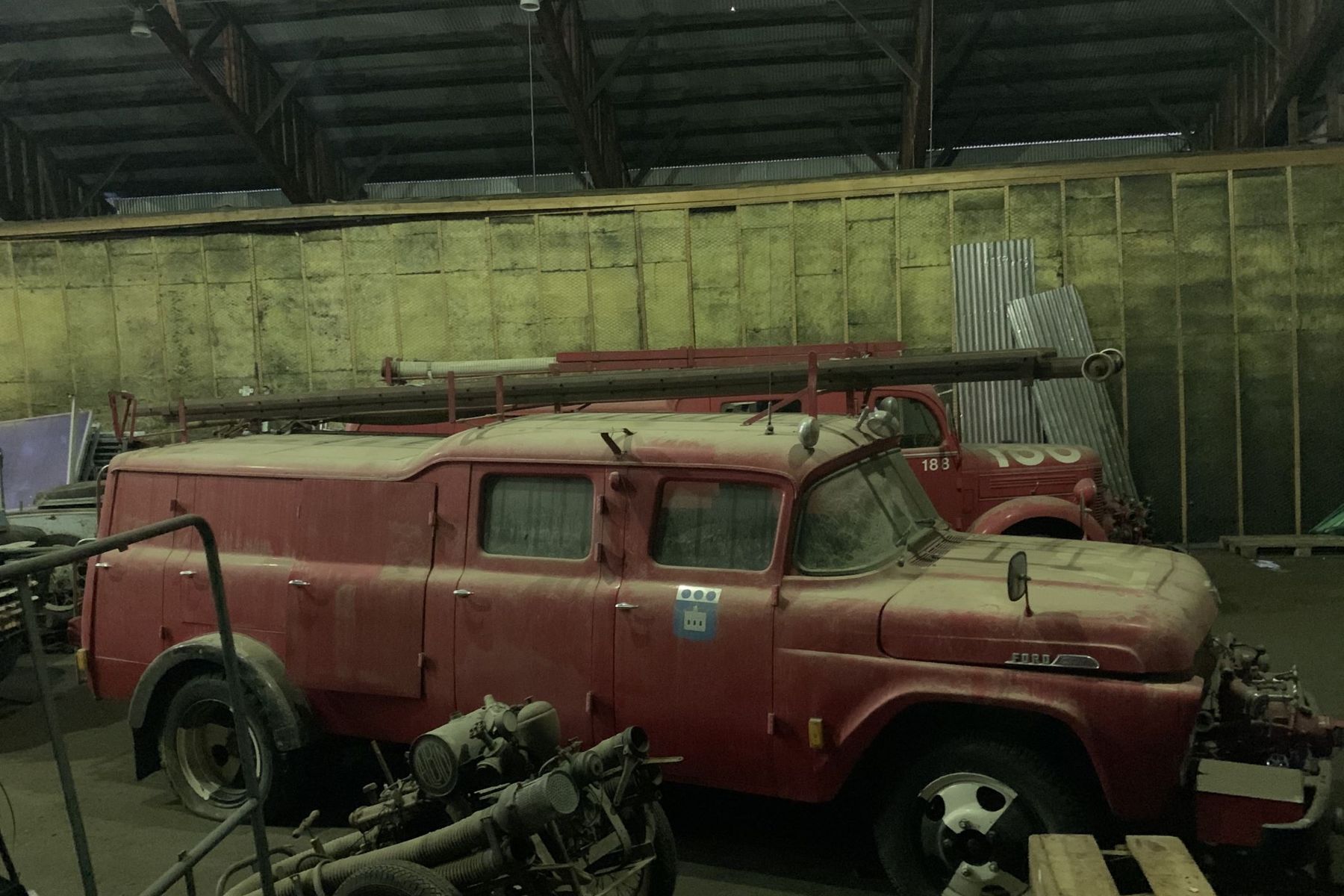 Ford F500 brandbil V8 — 1957 on Bilweb Auctions