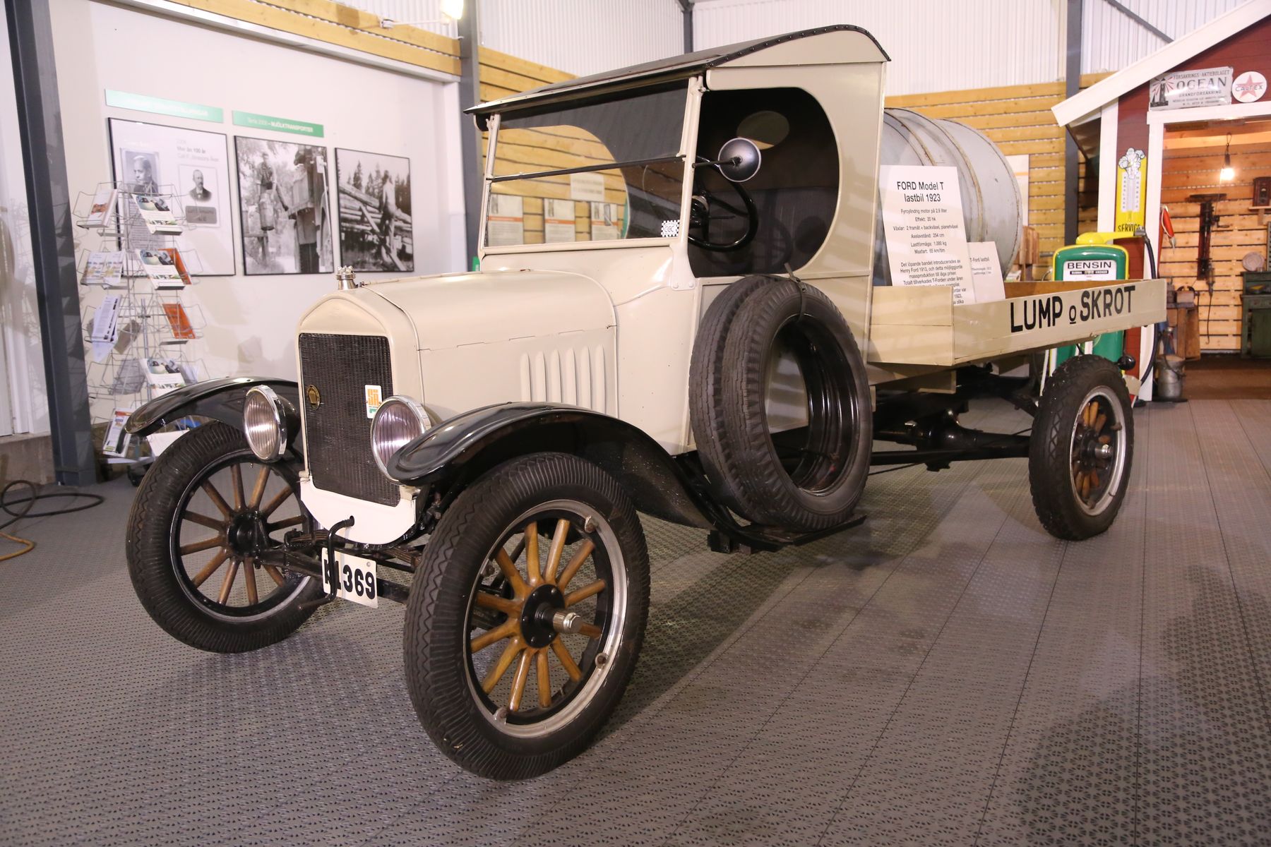 Ford Modell T Lastbil 4 cyl, 2,9 liter, (20hk) — 1923 på Bilweb Auctions