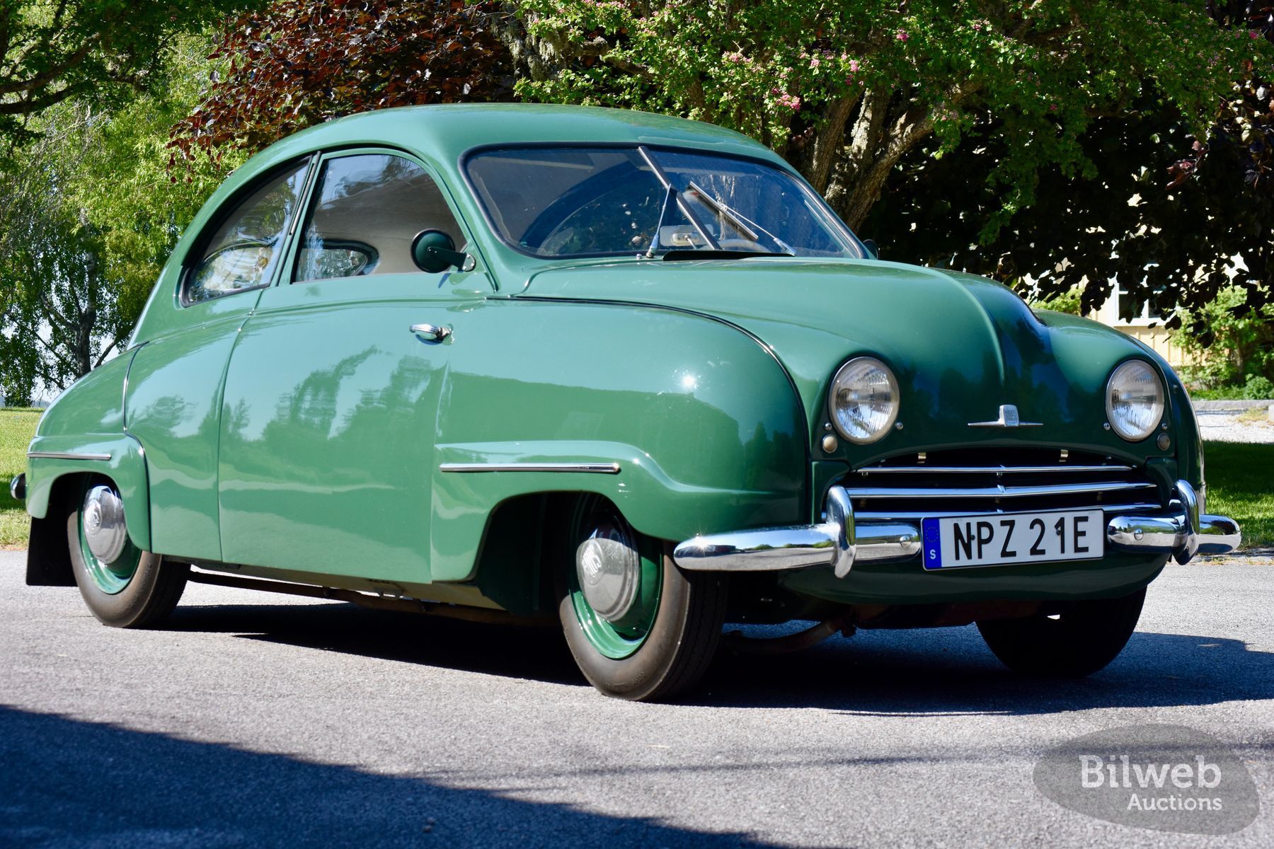 SAAB 92 De Luxe — 1951 på Bilweb Auctions