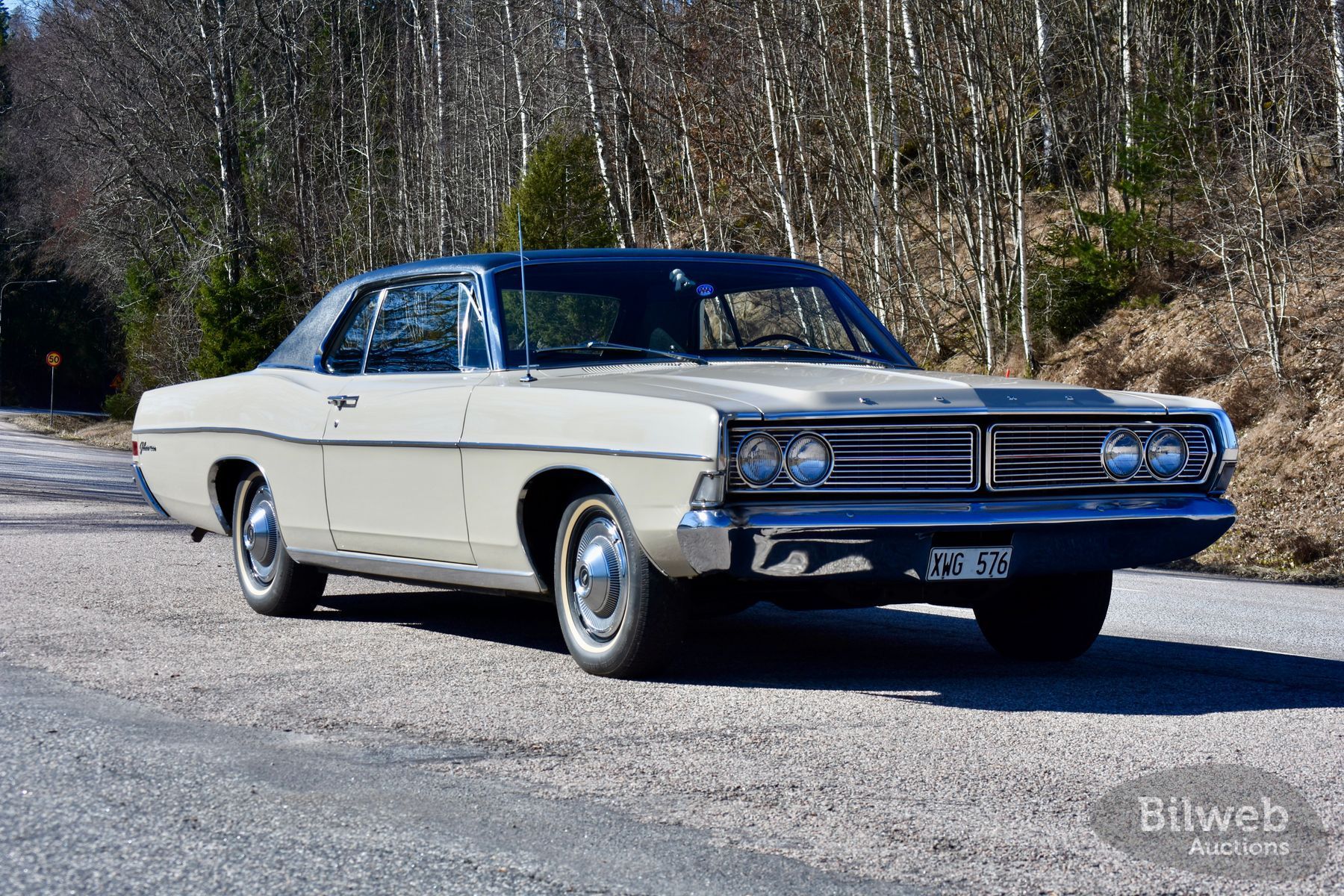 Ford Galaxie 500 Hardtop 5.0 V8 302 cui — 1968 på Bilweb Auctions