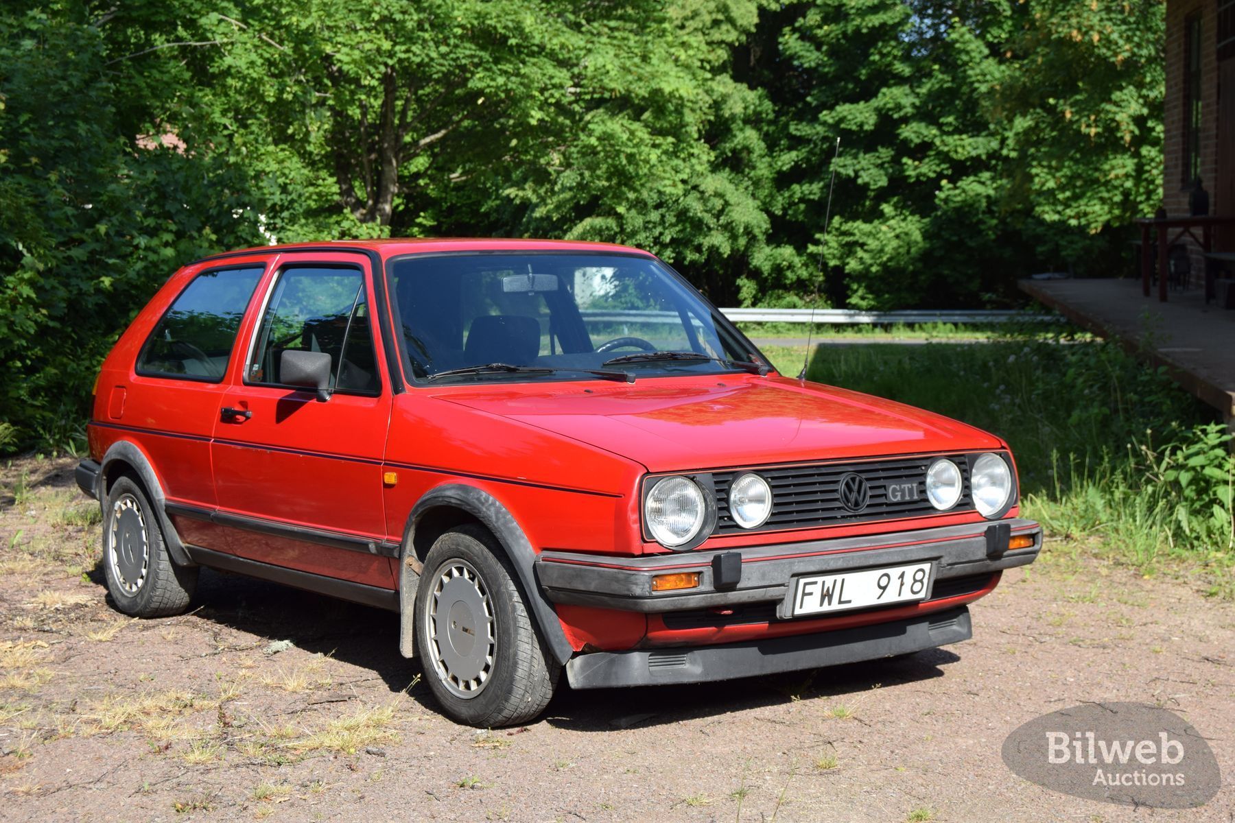Volkswagen Golf II GTI 1,8 — 1987 på Bilweb Auctions