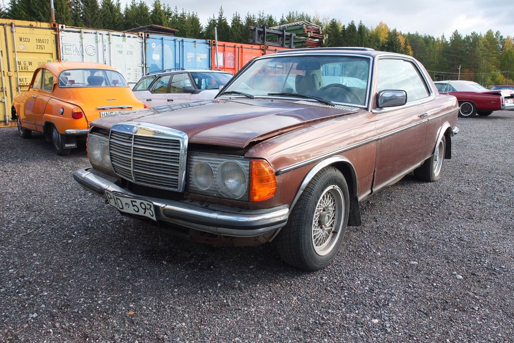 Mercedes-Benz 280 CE 300 Diesel (Reservdelsbil) — 1978 på Bilweb Auctions
