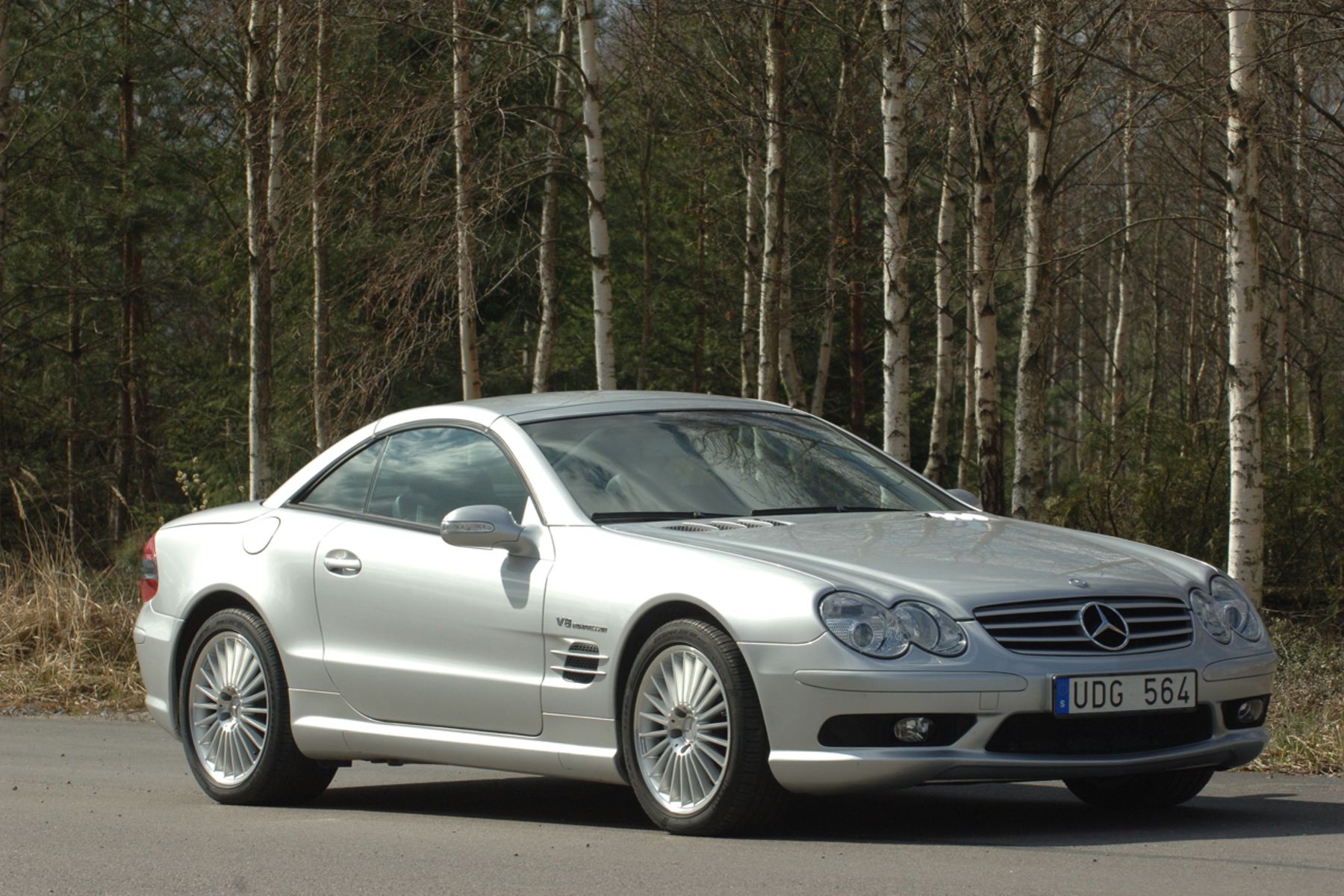 Mercedes-Benz AMG SL55 V8 Kompressor — 2003 on Bilweb Auctions