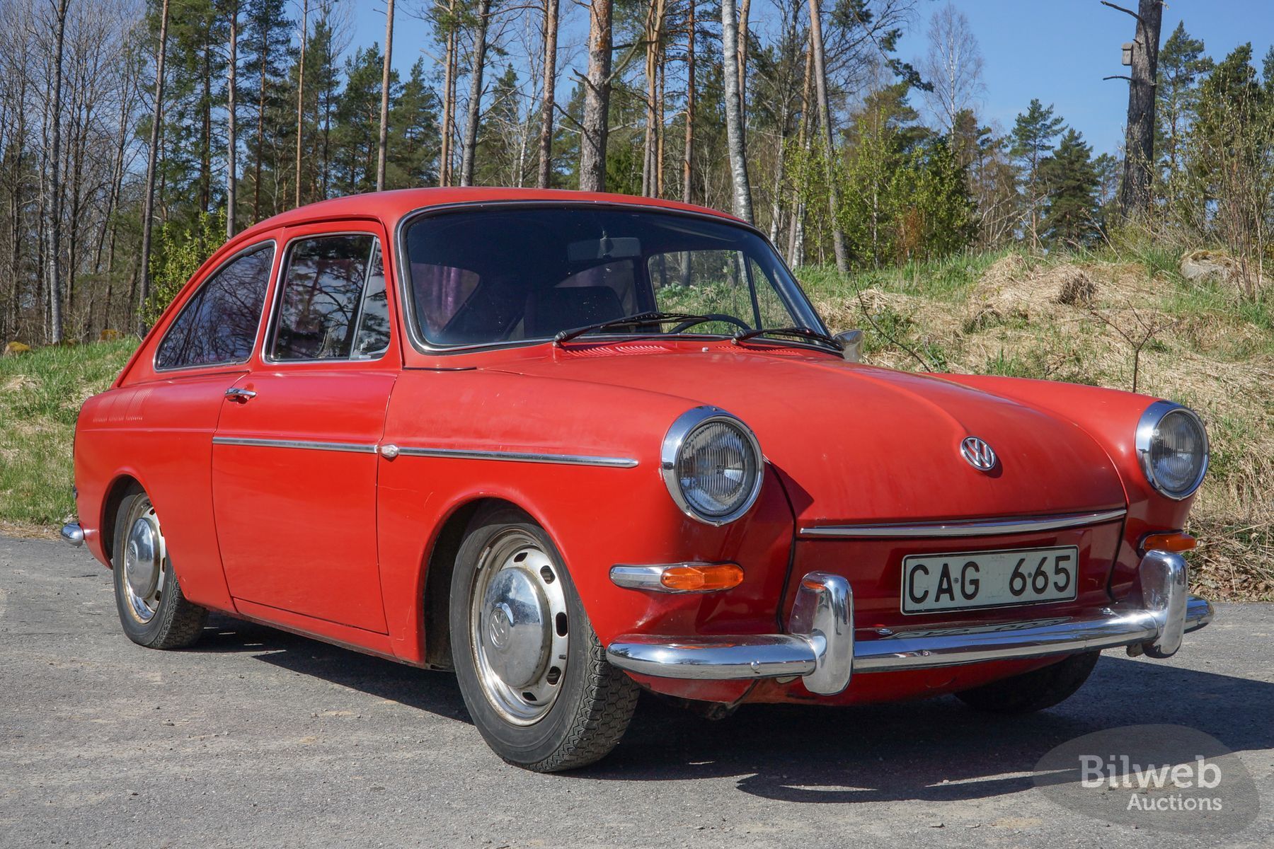 Volkswagen Typ3 TL 1600 — 1968 på Bilweb Auctions