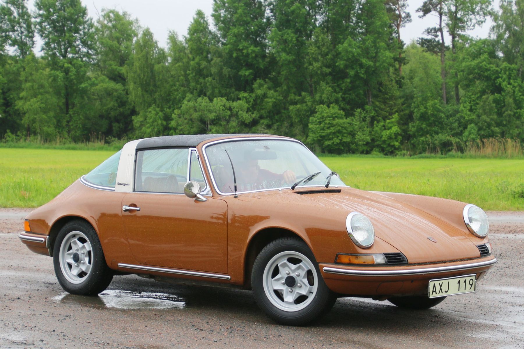 Porsche 911 T Targa 2.4 — 1973 på Bilweb Auctions