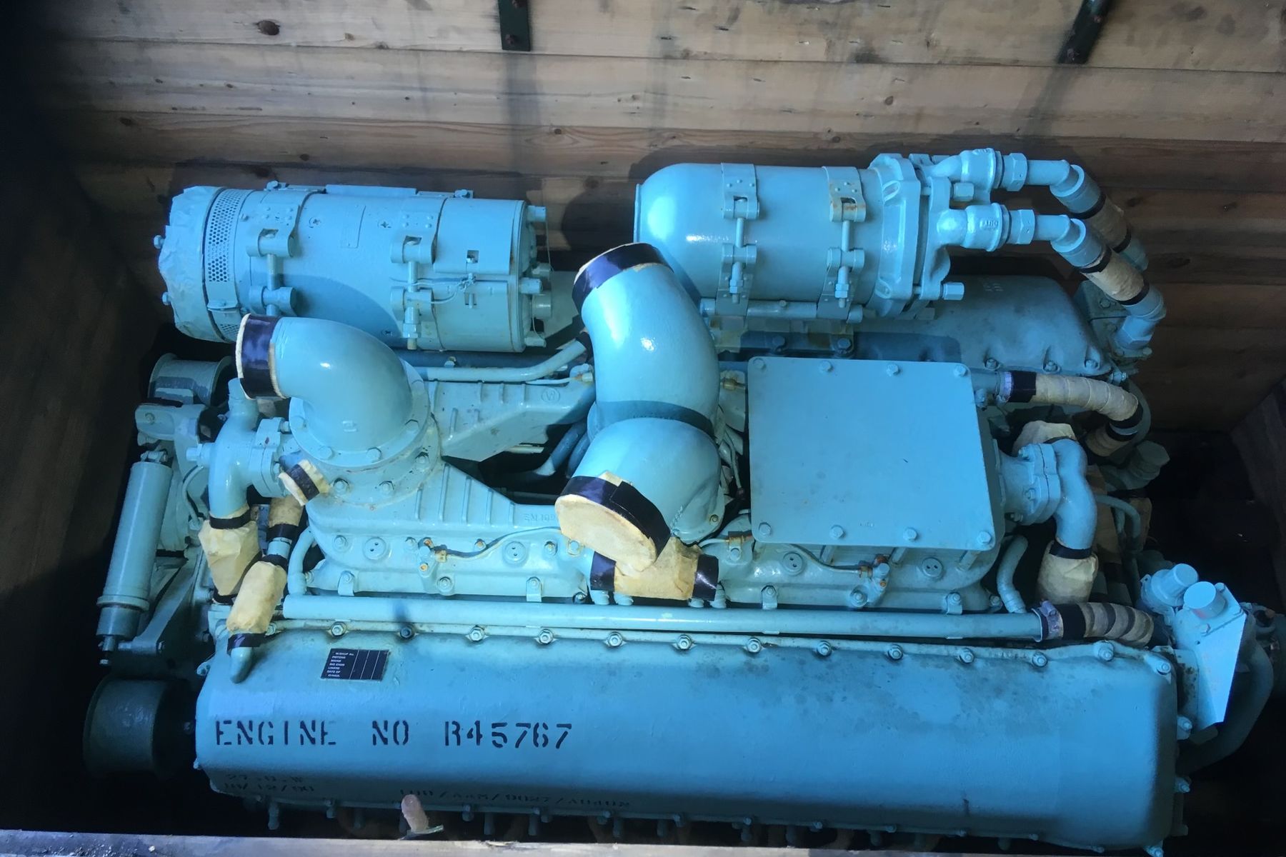 Rolls Royce V12 Meteor 27 litre på Bilweb Auctions