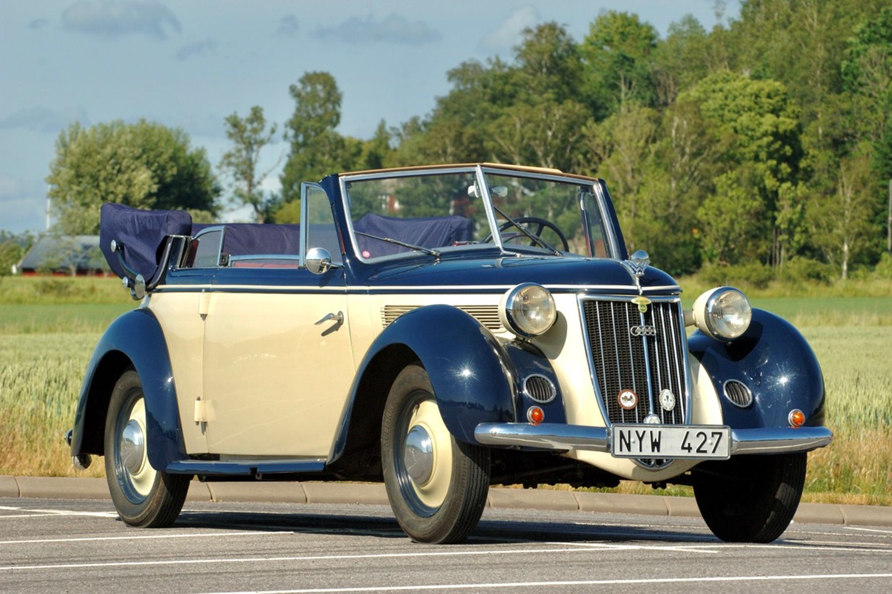 AutoUnion-Wanderer W24 Cabriolet — 1937 på Bilweb Auctions