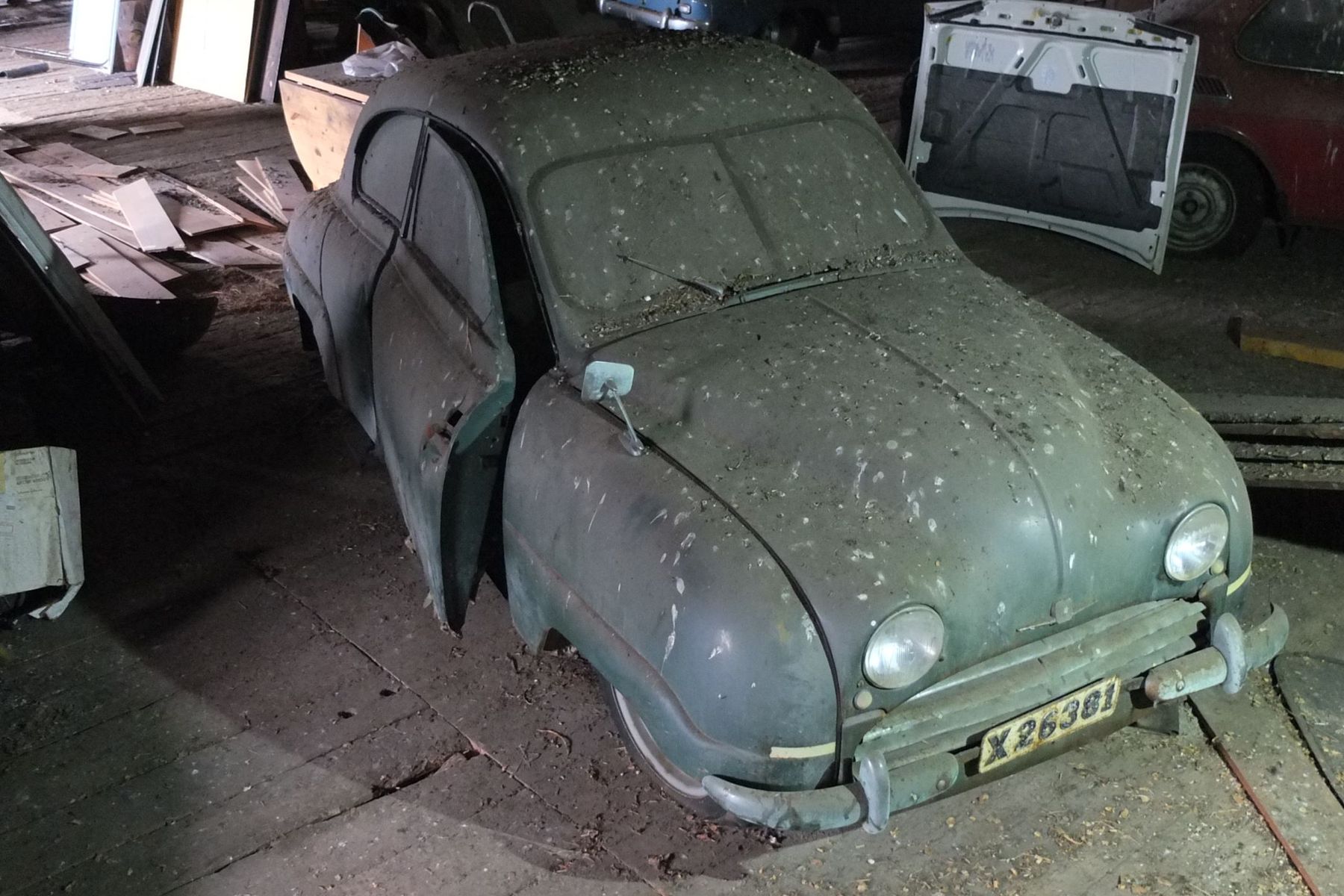 Saab 92A 2 cyl/tvåtakt — 1951 på Bilweb Auctions