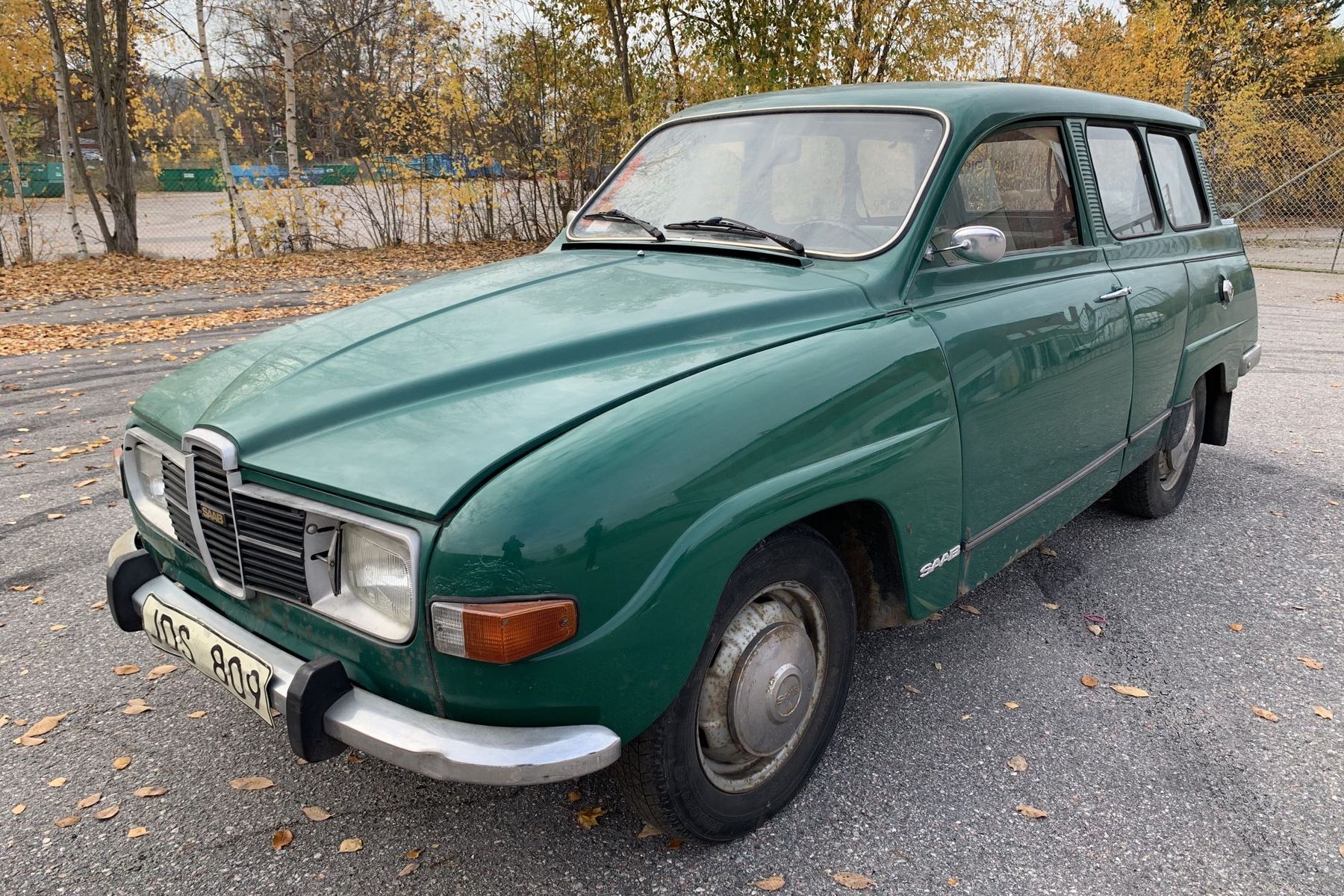 Saab 95 V4 kombi på Bilweb Auctions