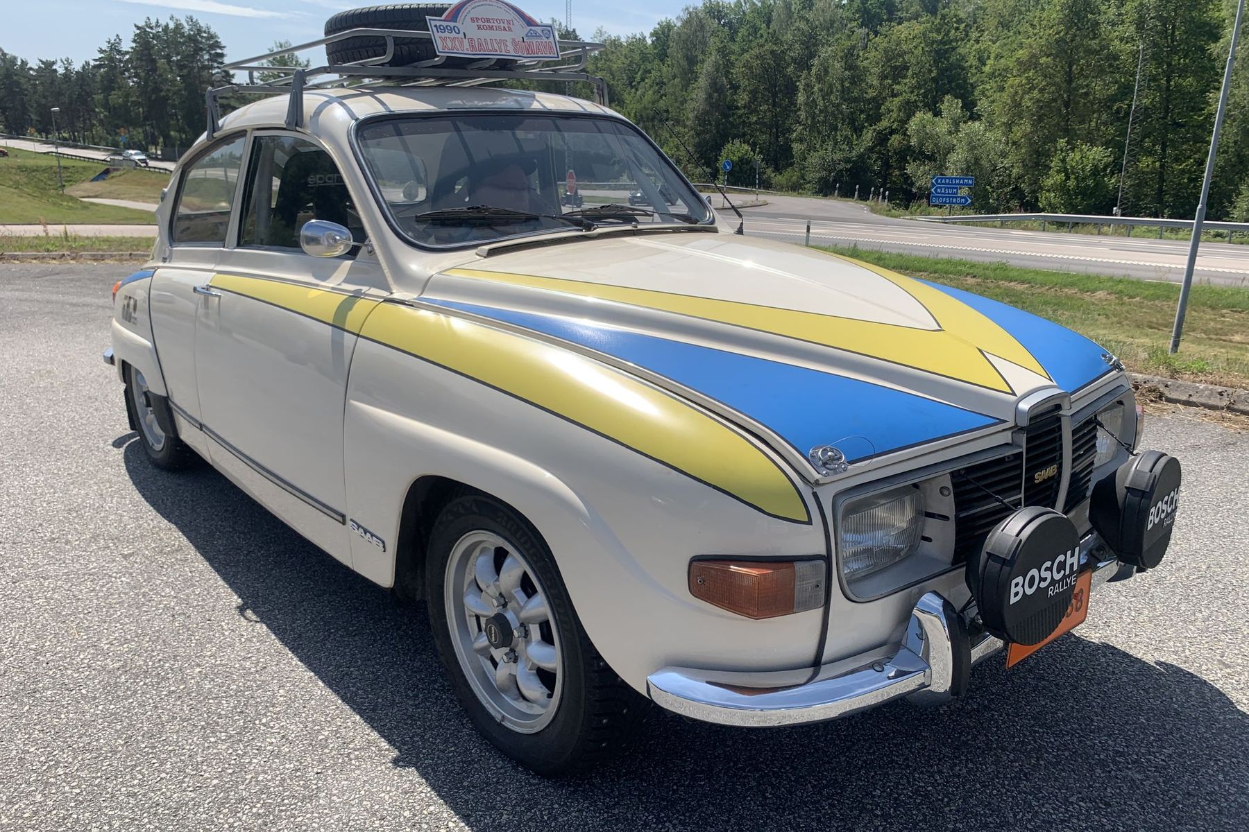 SAAB 96 V4 Rally 1835cc — 1975 på Bilweb Auctions