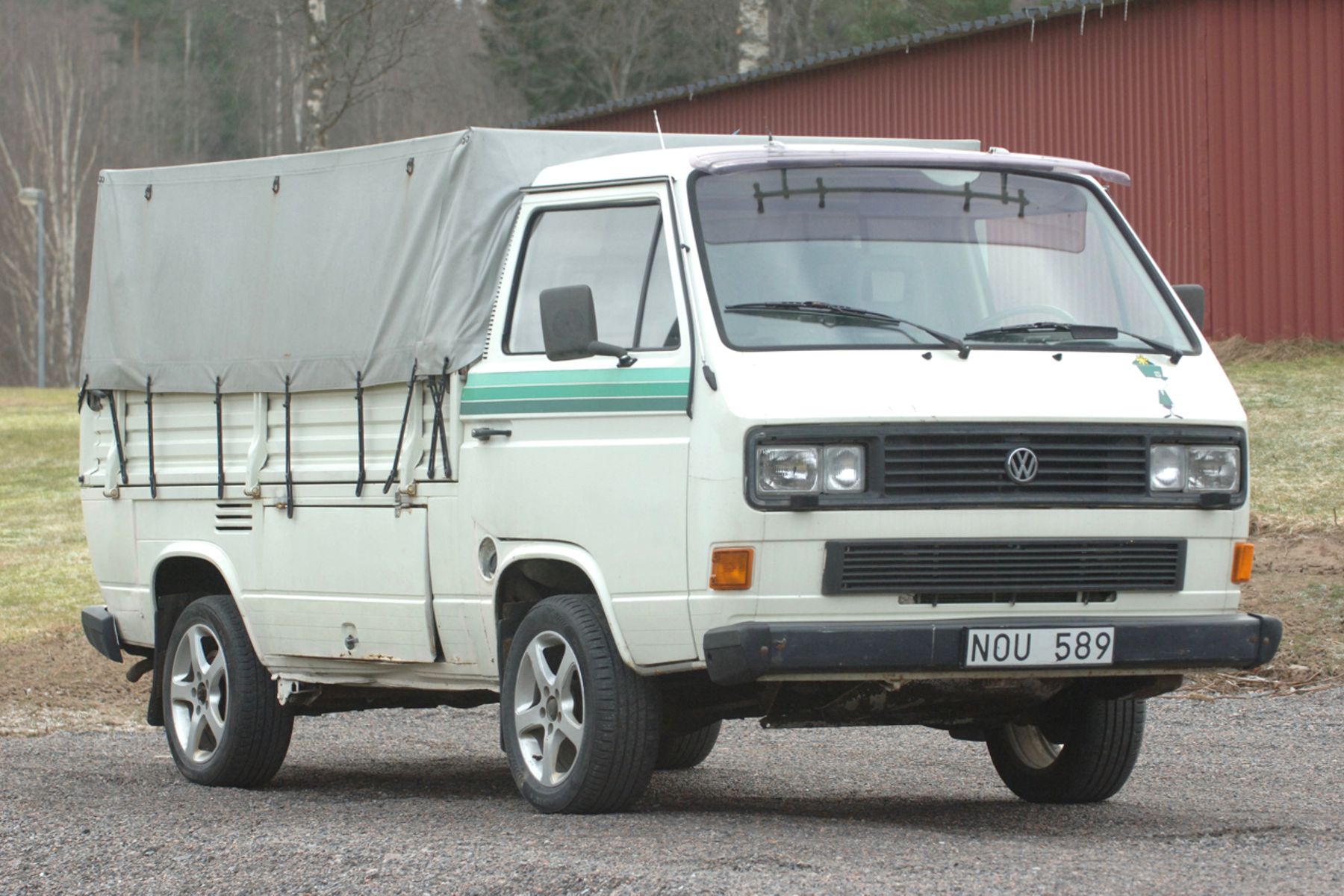 Volkswagen Transporter T3 pickup 2.1 — 1988 on Bilweb Auctions