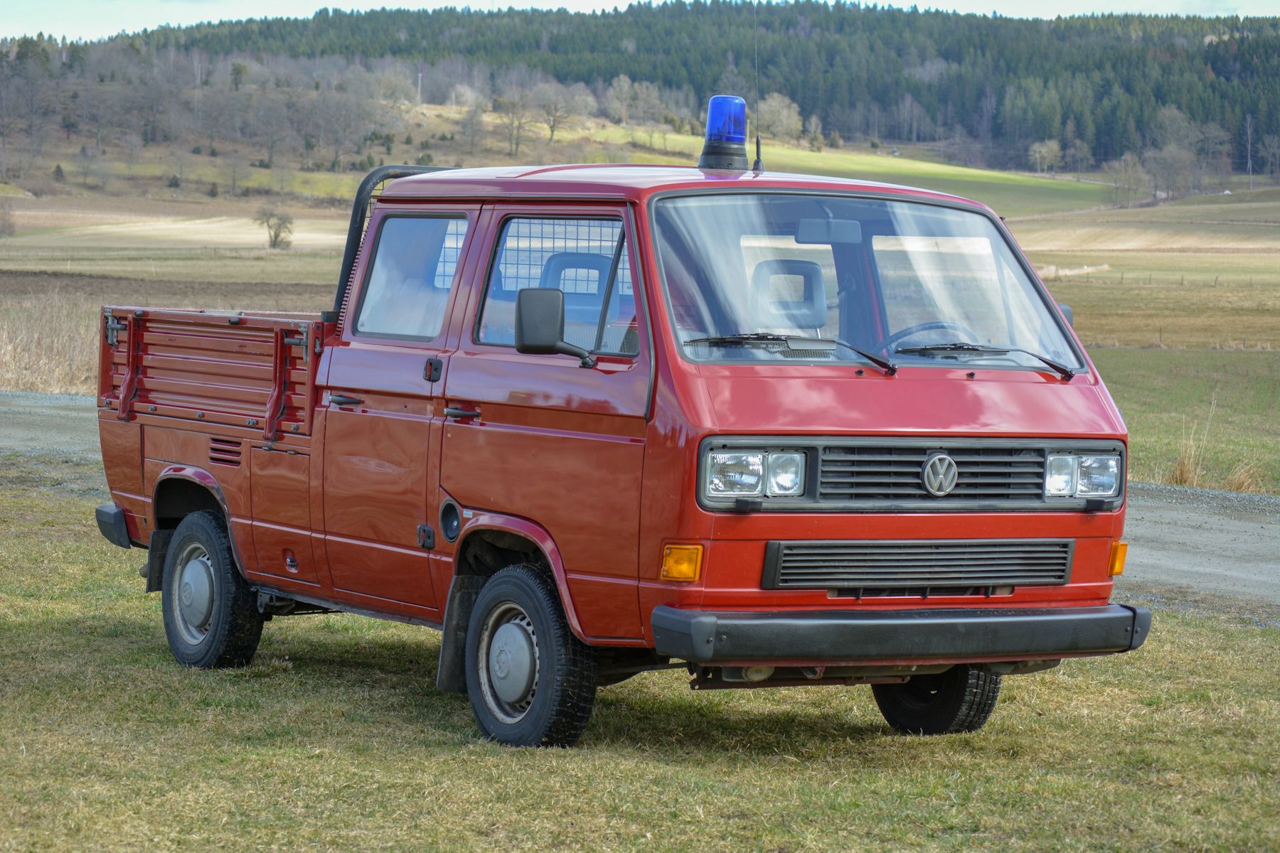 Volkswagen Transporter T3 Dubbelhytt 2.1 — 1990 on Bilweb Auctions