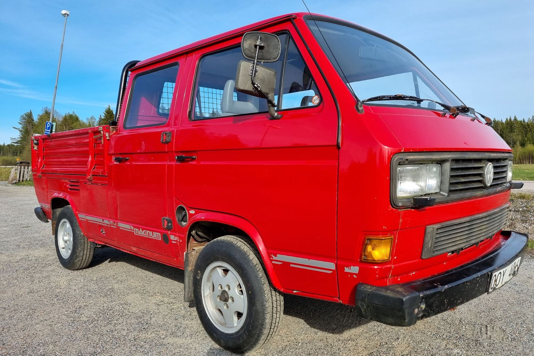 Volkswagen Transporter T3 Magnum dubbelhytt Camper — 1989 bei Bilweb Auctions