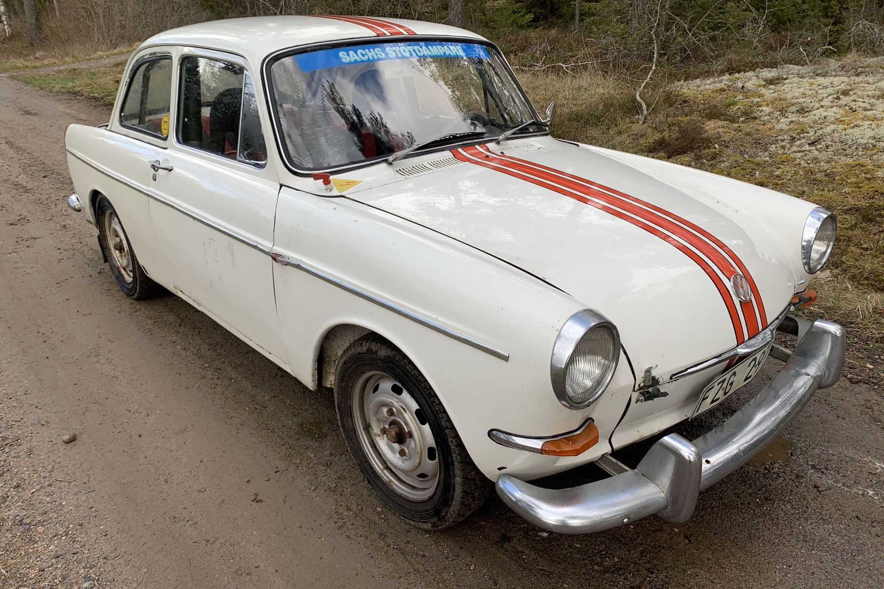 Volkswagen Typ 3 1500S Notchback FiA "Historisk rallybil" — 1965 på ...