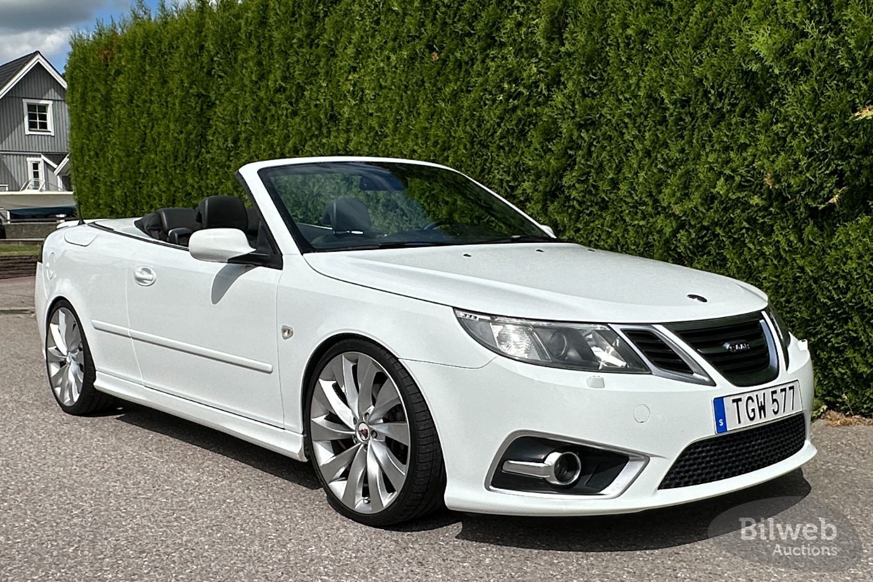 SAAB 9-3 1,8t Cabriolet Hirsch — 2008 på Bilweb Auctions