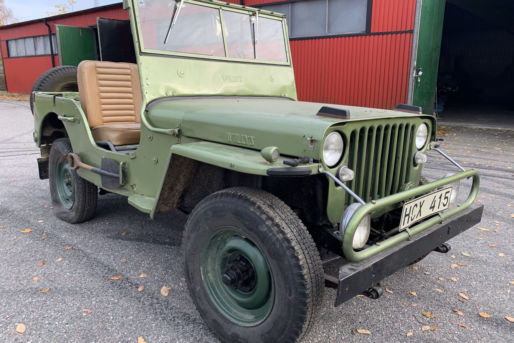 Willys Jeep (Reparationsobjekt) — 1951 på Bilweb Auctions