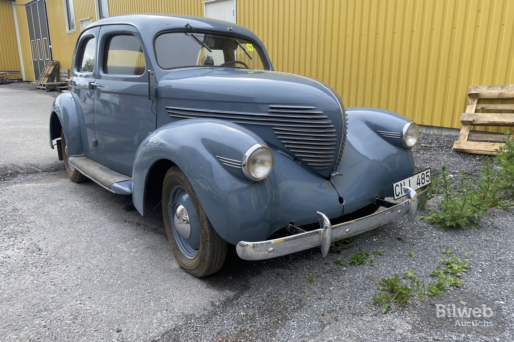 Willys Overland Sedan — 1937 på Bilweb Auctions