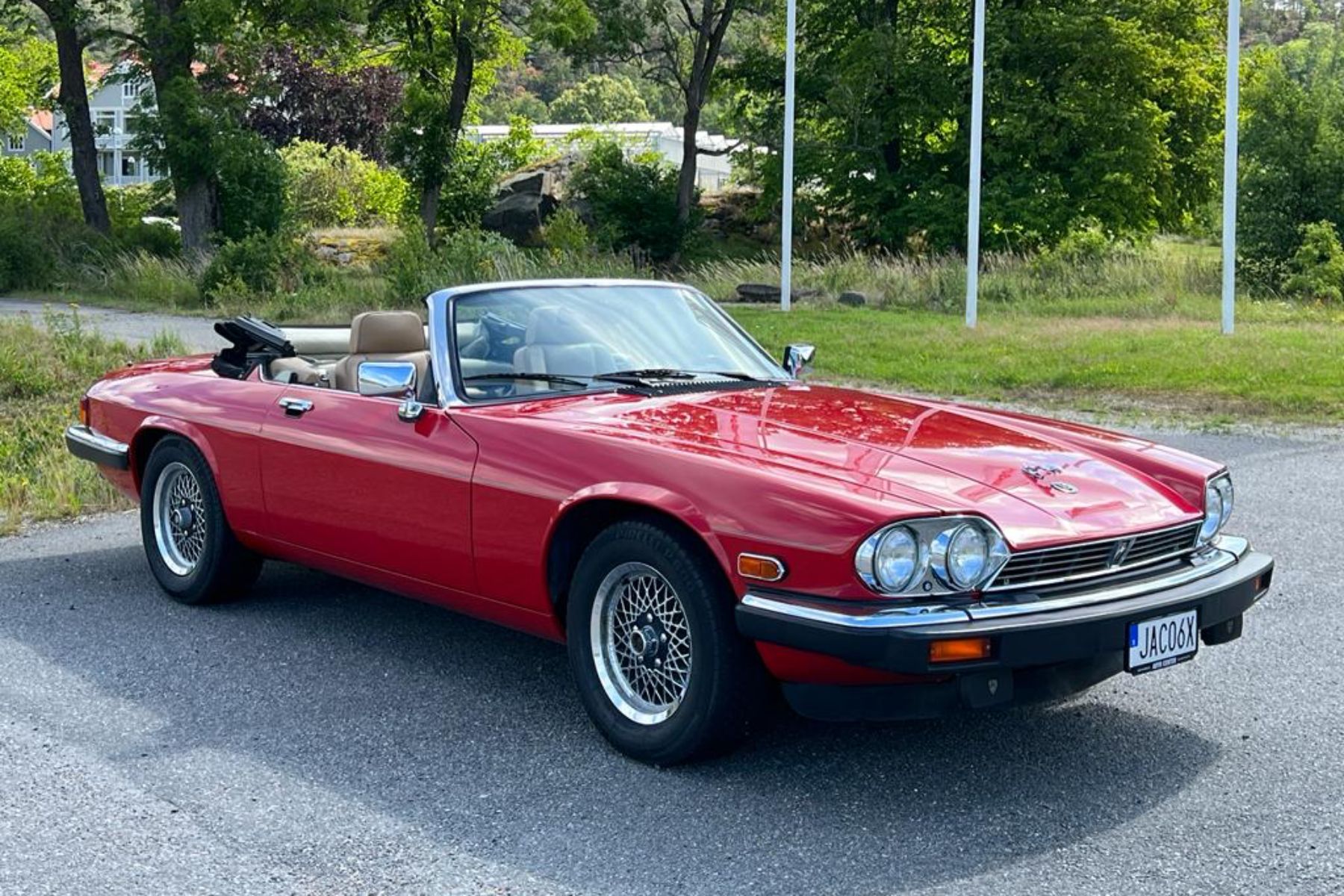 Jaguar XJ-S Cab 5,3 V12 — 1989 på Bilweb Auctions